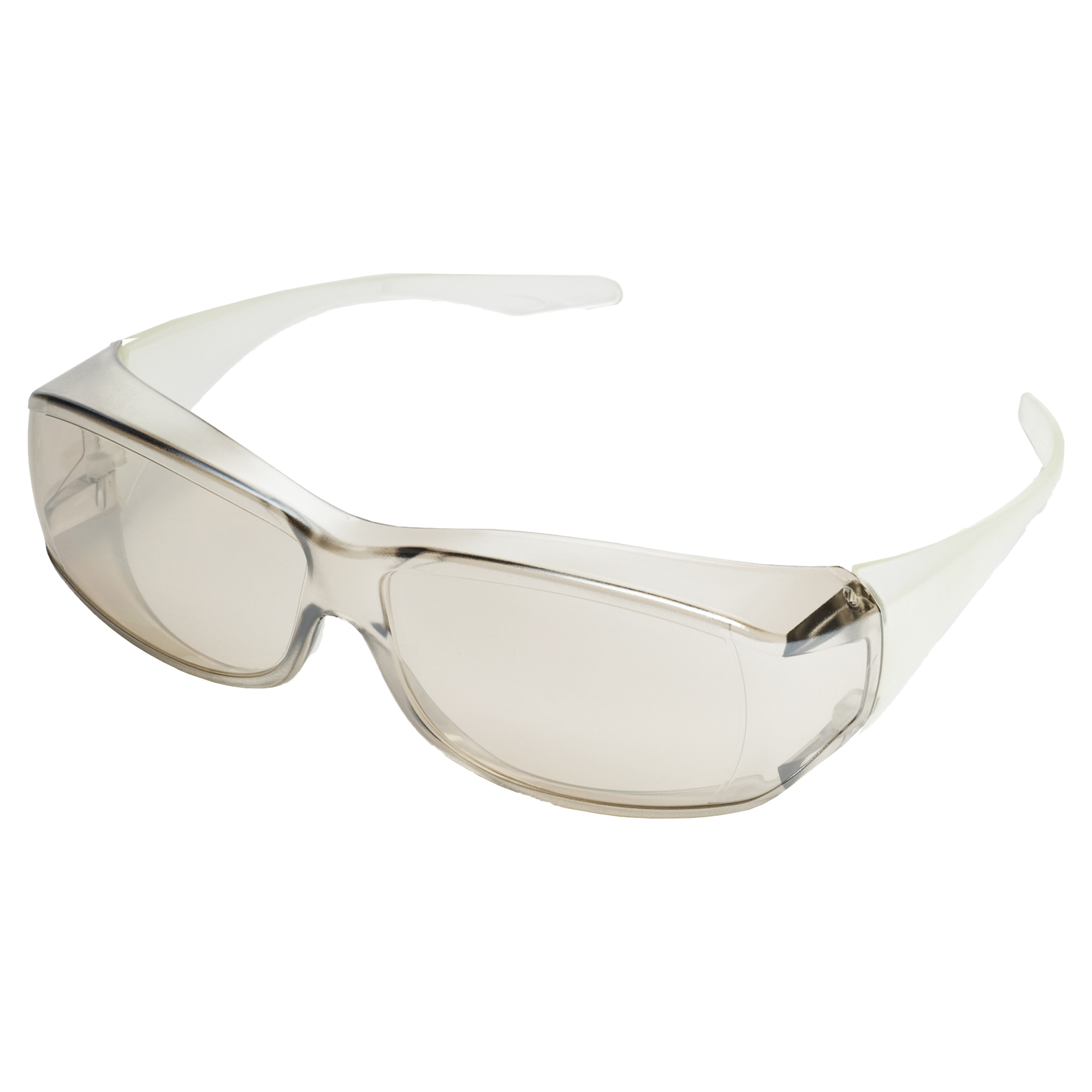 MSA 10118476 OvrG II Safety Glasses - Clear Frame - Indoor/Outdoor Lens ...