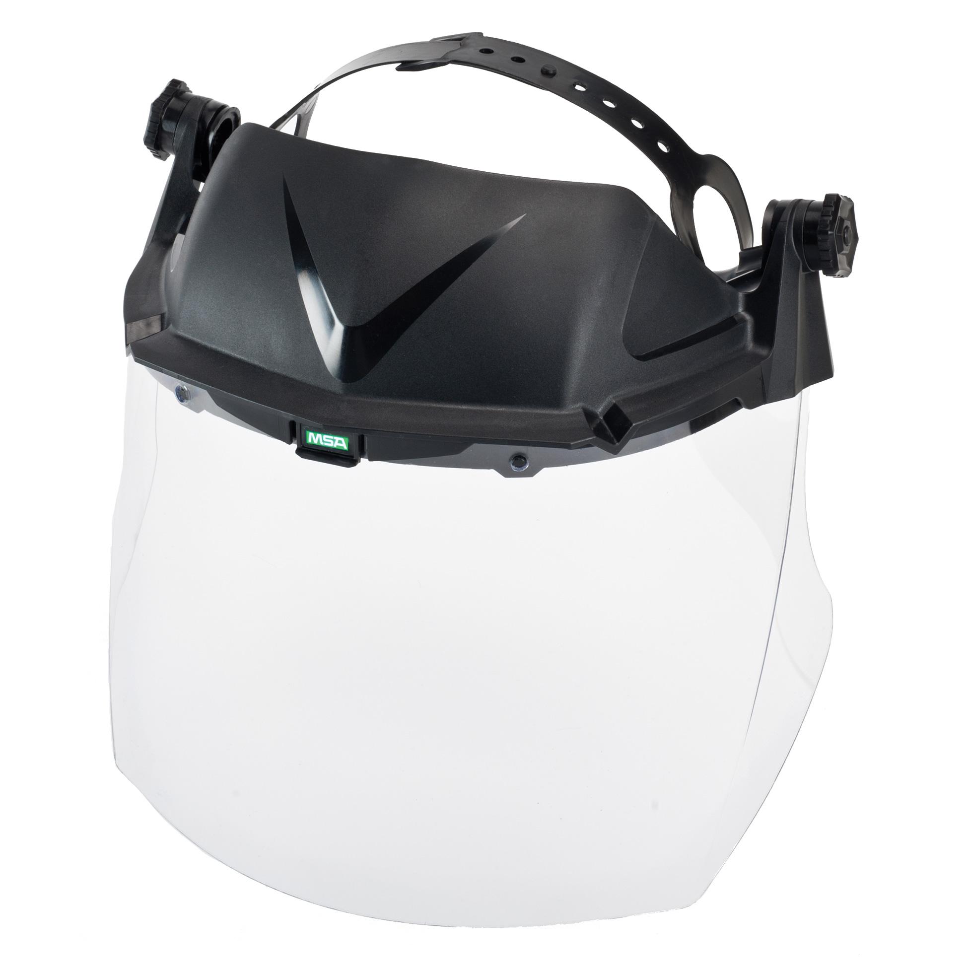 MSA 10127063 V-Gard Headgear Kits for General Purpose - Clear Faceshield | Full Source