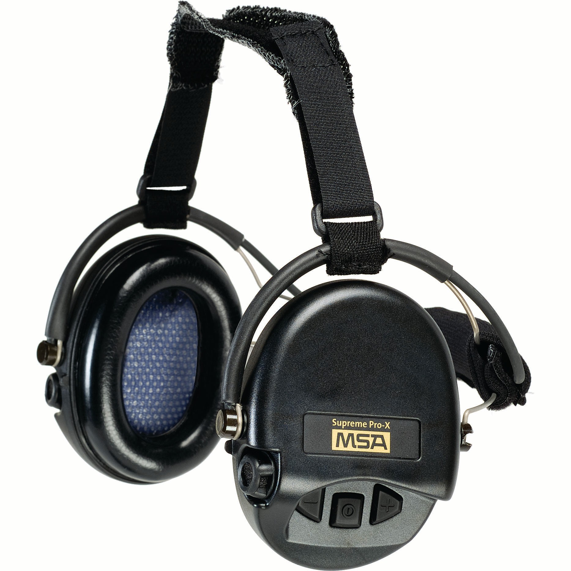MSA 10149445 Supreme Pro-X Ear Muffs w/ Black Neckband - 19dB NRR ...