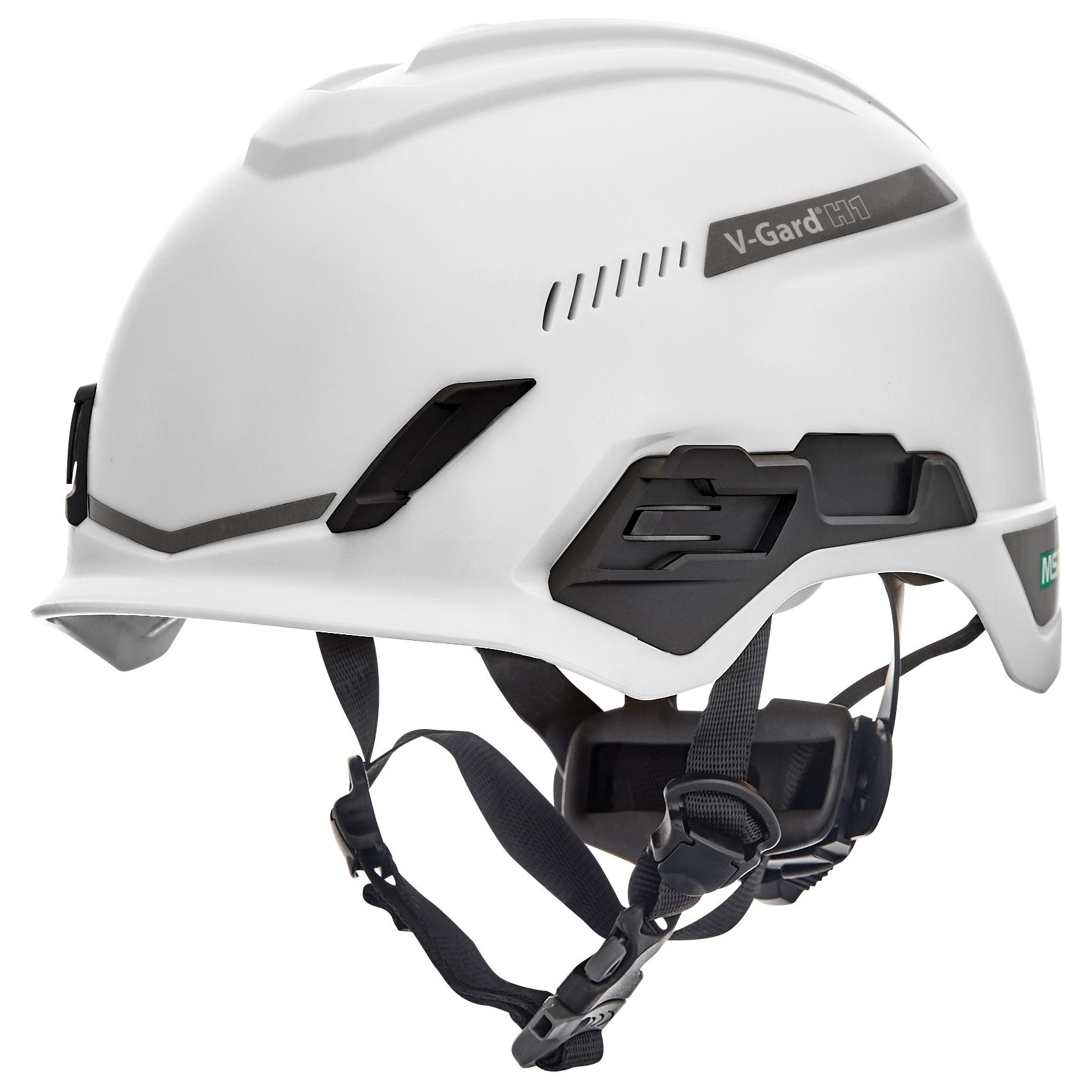 MSA 10194783 V-Gard H1 Trivent Safety Helmet - Fas-Trac Suspension ...