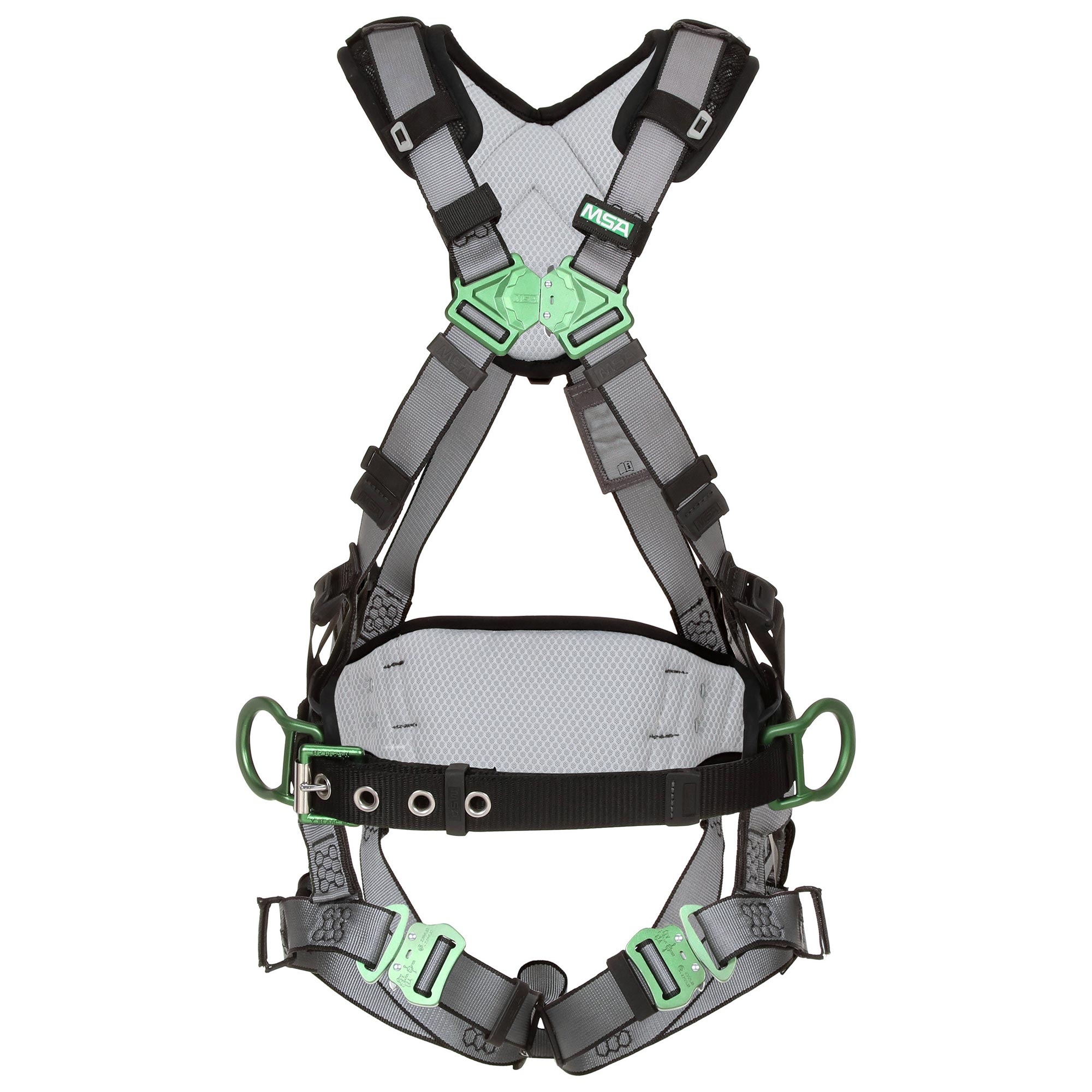 MSA 10195136 V-FIT Construction Full Body Super Extra Large Harness ...