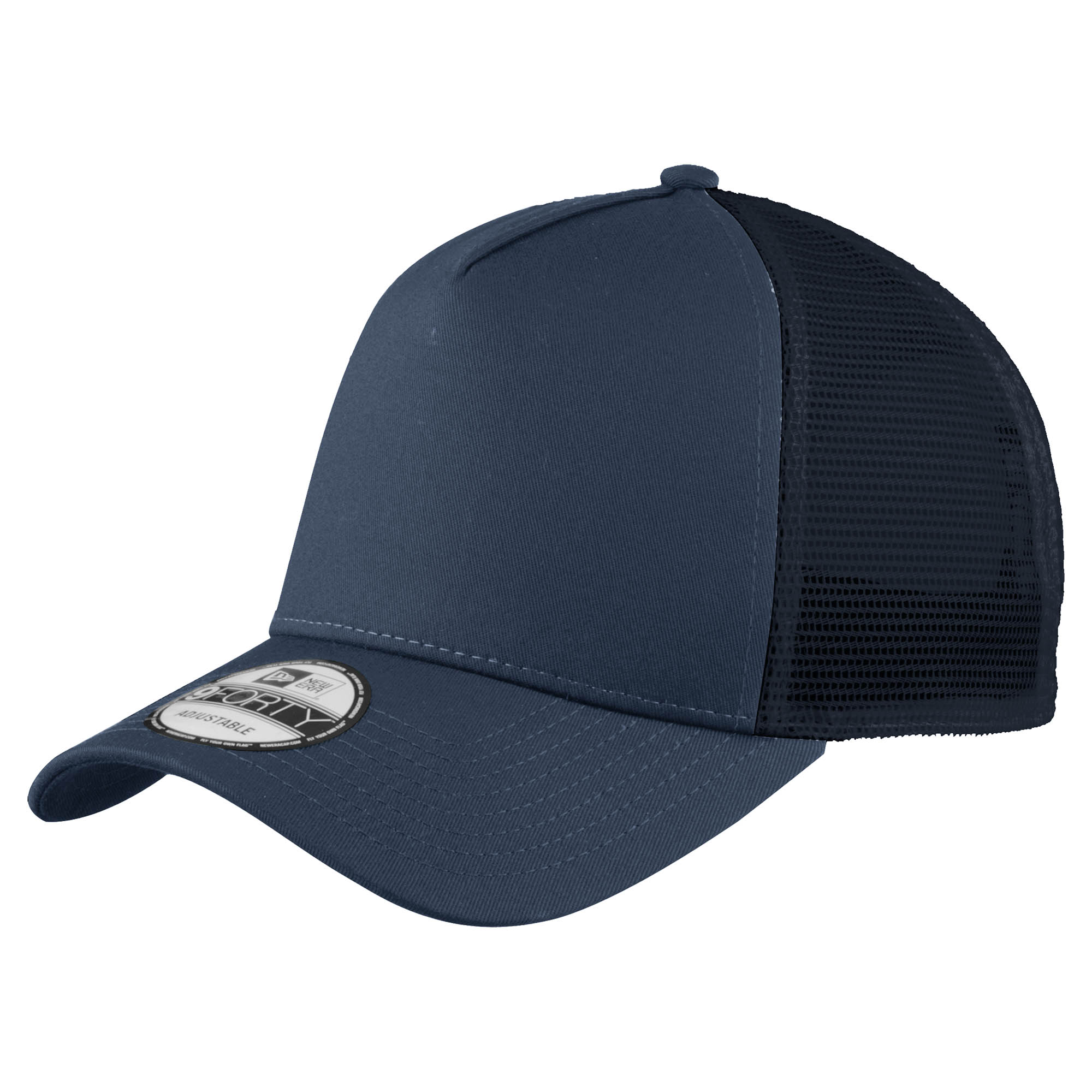 New Era NE205 Snapback Trucker Cap - Deep Navy/ Deep Navy | Full Source