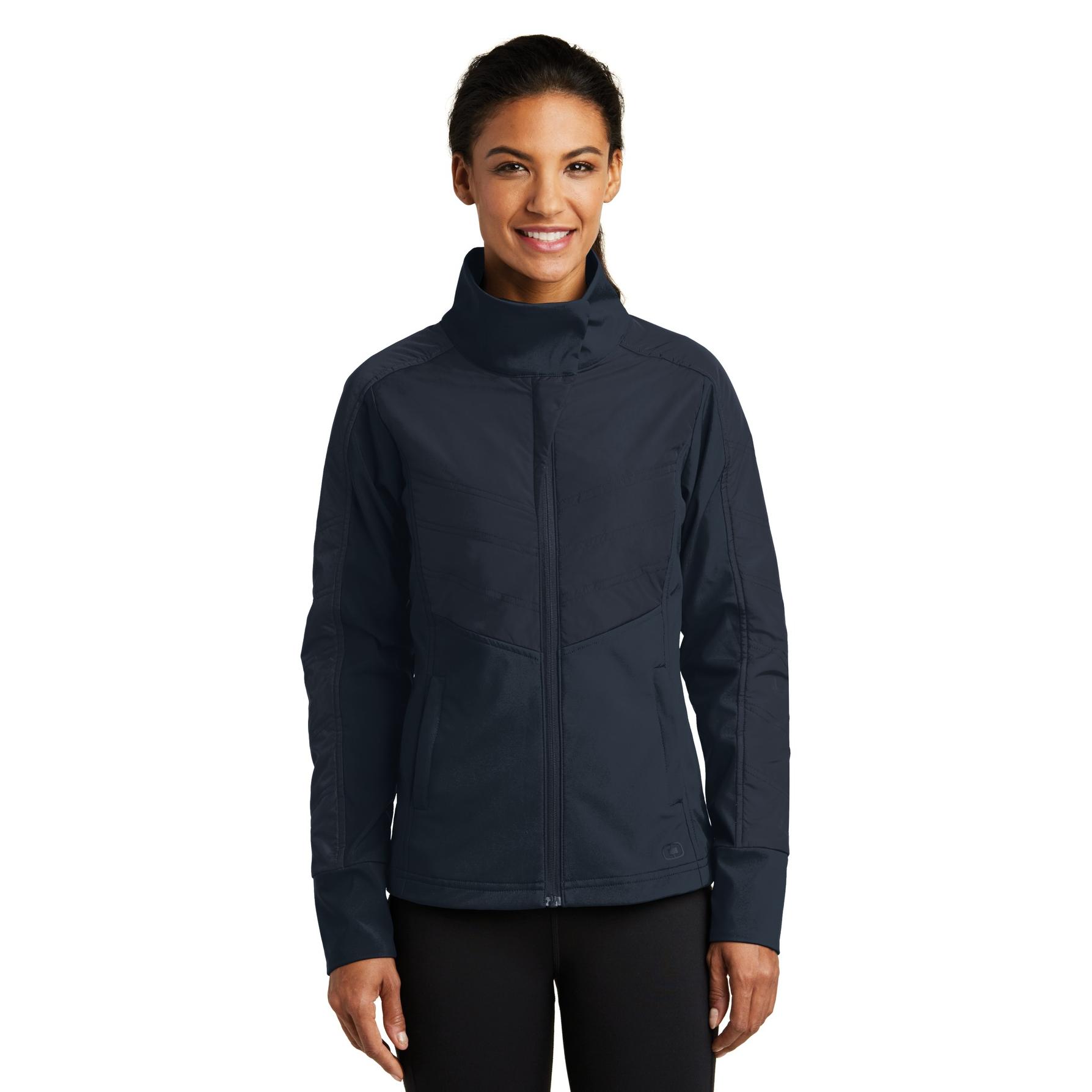 OGIO Endurance LOE722 Ladies Brink Soft Shell Jacket - Propel Navy ...