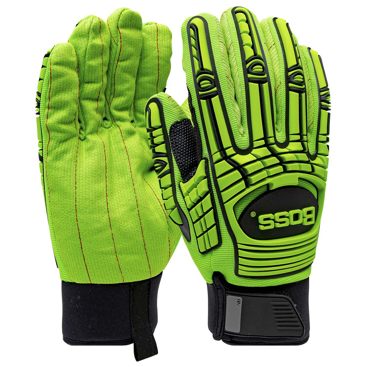 PIP 120-MP2101W Boss Corded Cotton Insulated Palm Gloves - TPR Impact ...