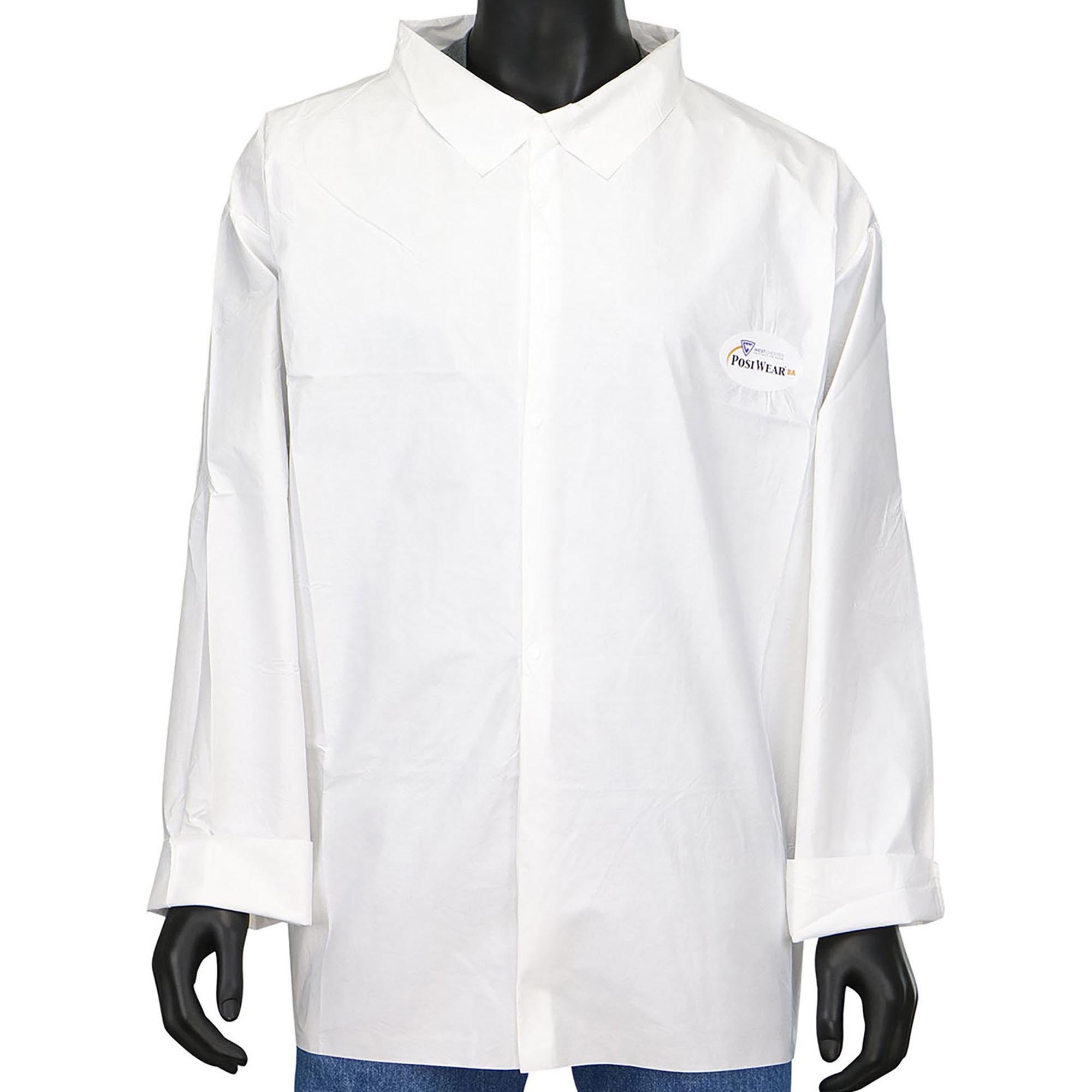 PIP 3617 PosiWear BA Shirts - White | Full Source