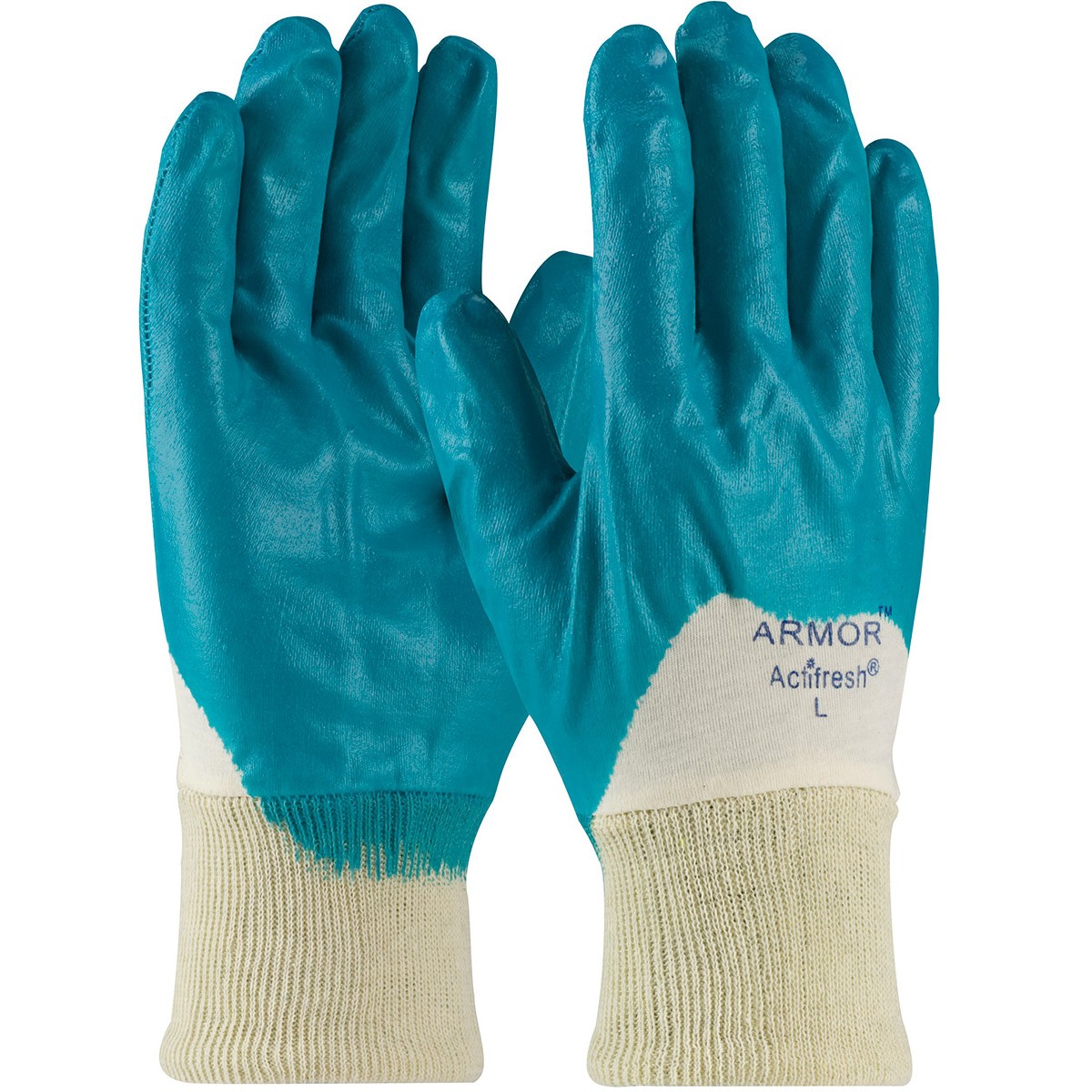 PIP 56-3180 ArmorFlex Nitrile Dipped Gloves with Interlock Liner and ...