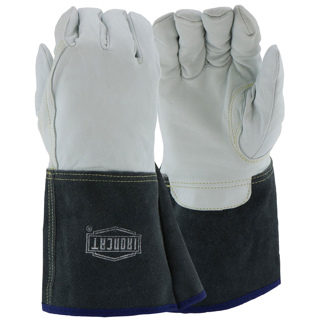 PIP 6144 Ironcat Premium Top Grain Kidskin Leather Tig Gloves with ...