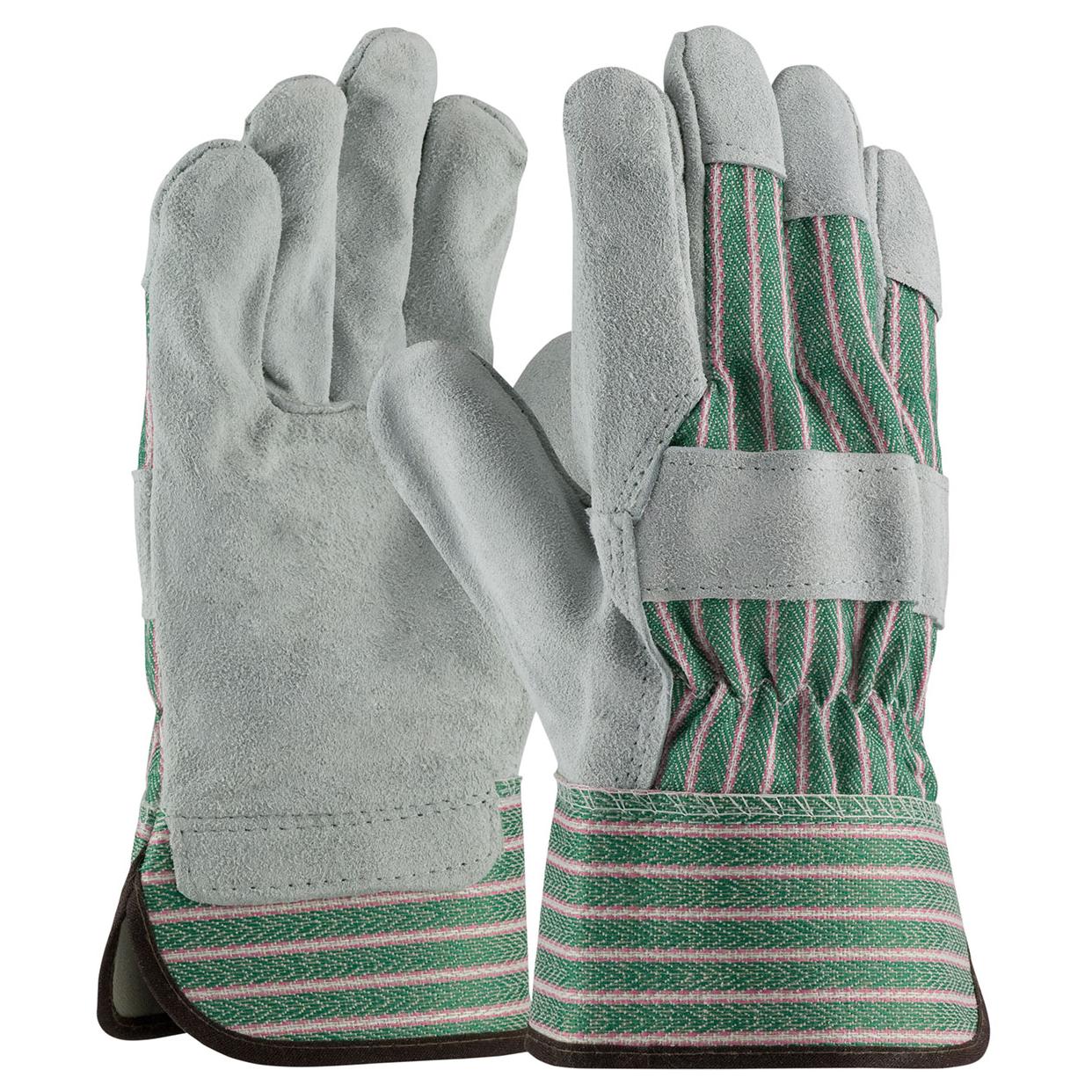 PIP 84-6532 "B/C" Grade Shoulder Split Cowhide Leather Palm Gloves ...