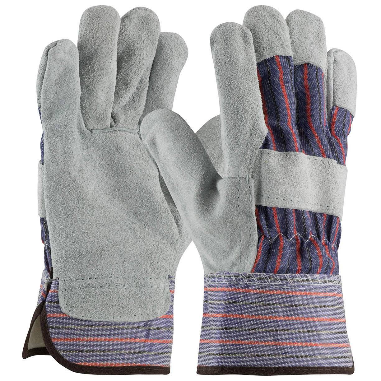 PIP 84-7532A B/C Grade Shoulder Split Cowhide Leather Palm Gloves with ...