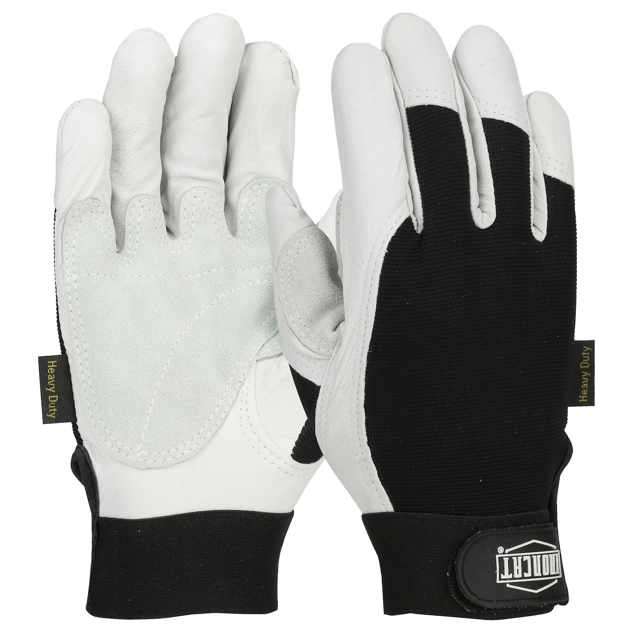 PIP 86550 Ironcat Reinforced Top Grain Goatskin Leather Palm Gloves w ...