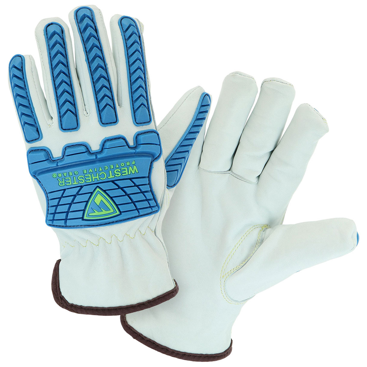 PIP 9120 Boss Top Grain Sheepskin Leather Drivers Gloves - TPR Impact ...