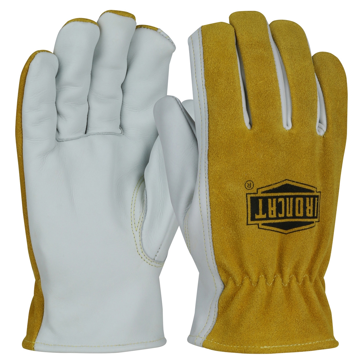 PIP 9444 Ironcat Top Grain Drivers Gloves with Shoulder Split Cowhide ...