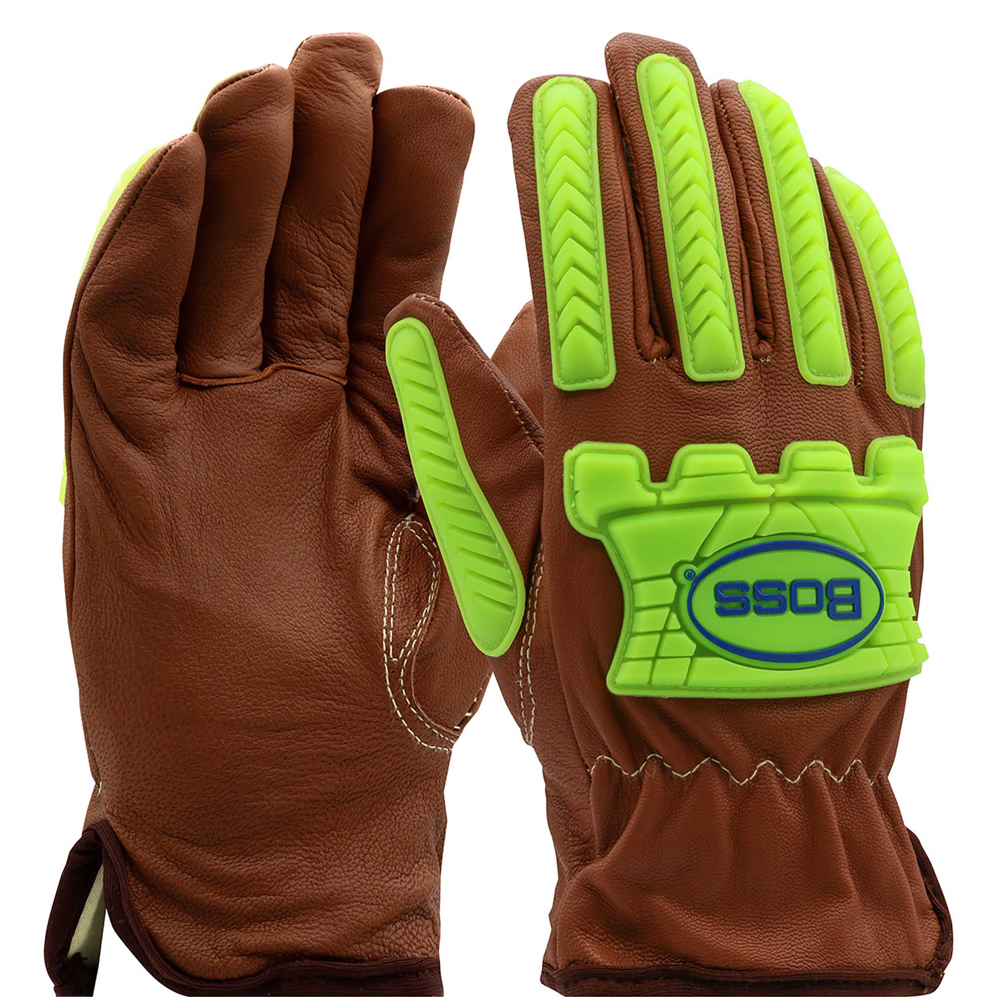 PIP KS993KOAB Boss Xtreme AR Top Grain Goatskin Leather Drivers Glove ...