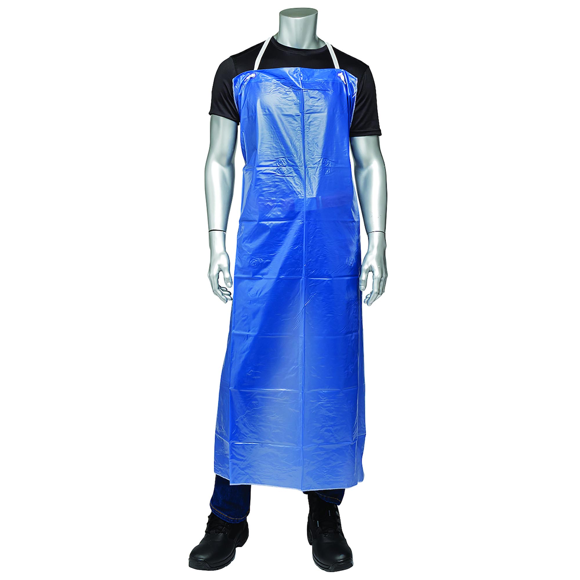 PIP UHB Vinyl Apron - 6 mil - Blue | Full Source