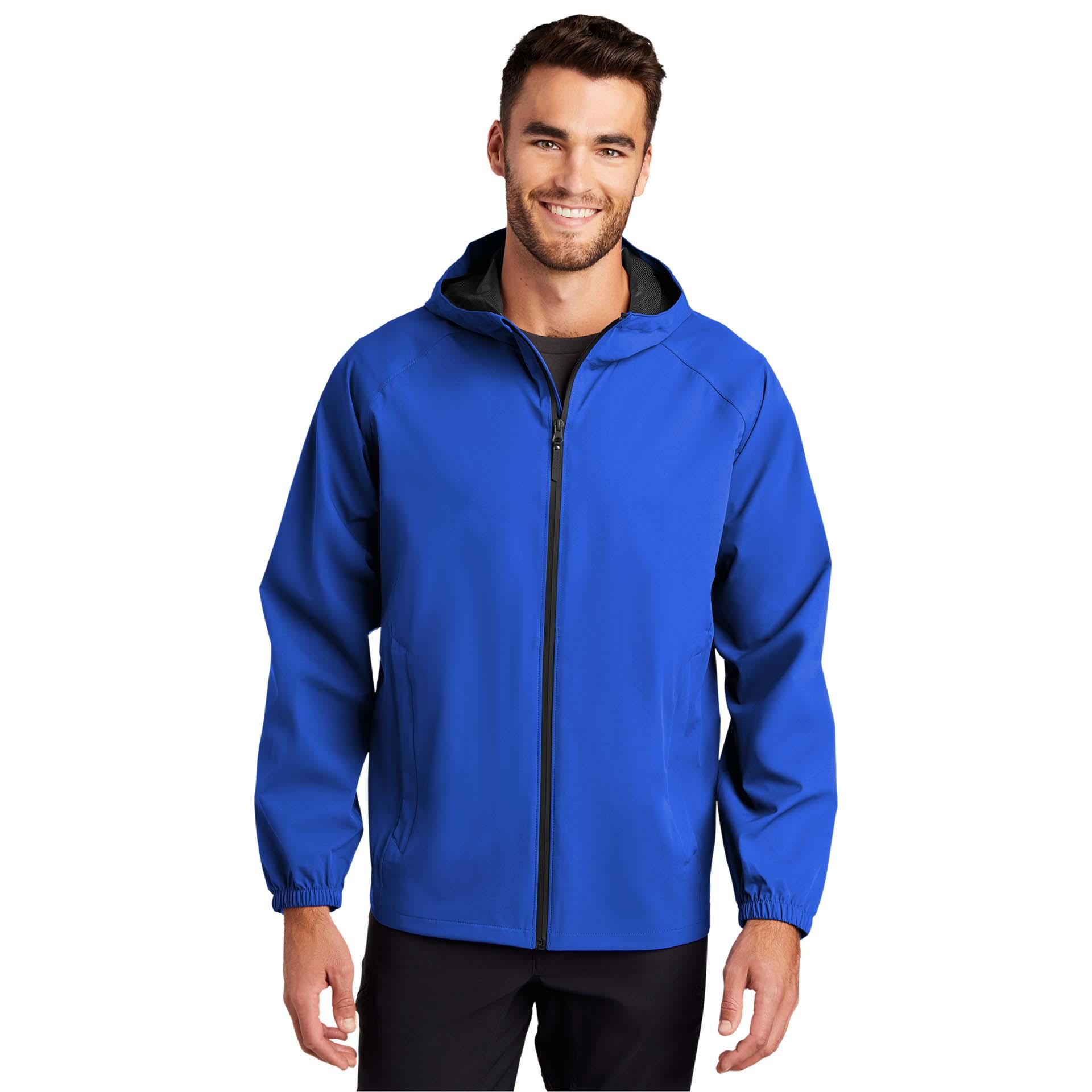 Port Authority J407 Essential Rain Jacket - True Royal | Full Source