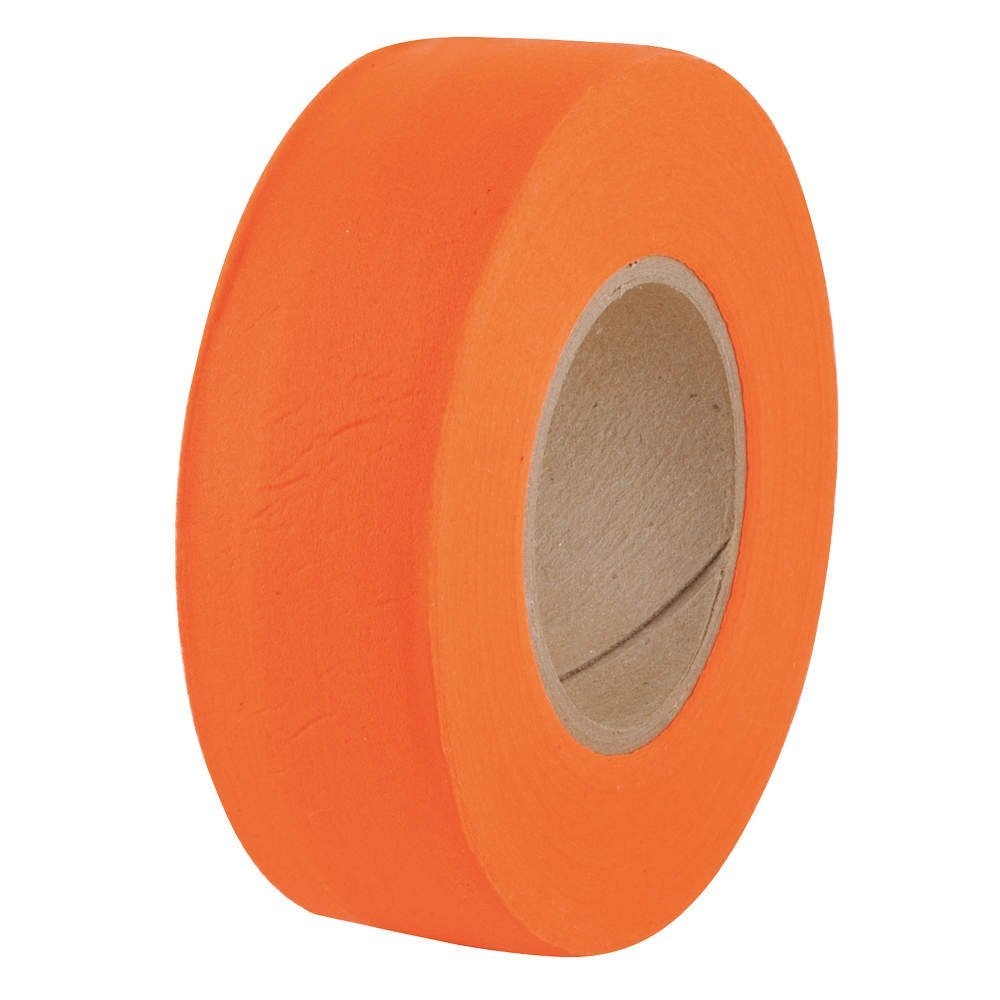 Presco BDOG Biodegradable Roll Flagging Tape - Orange Glo | Full Source