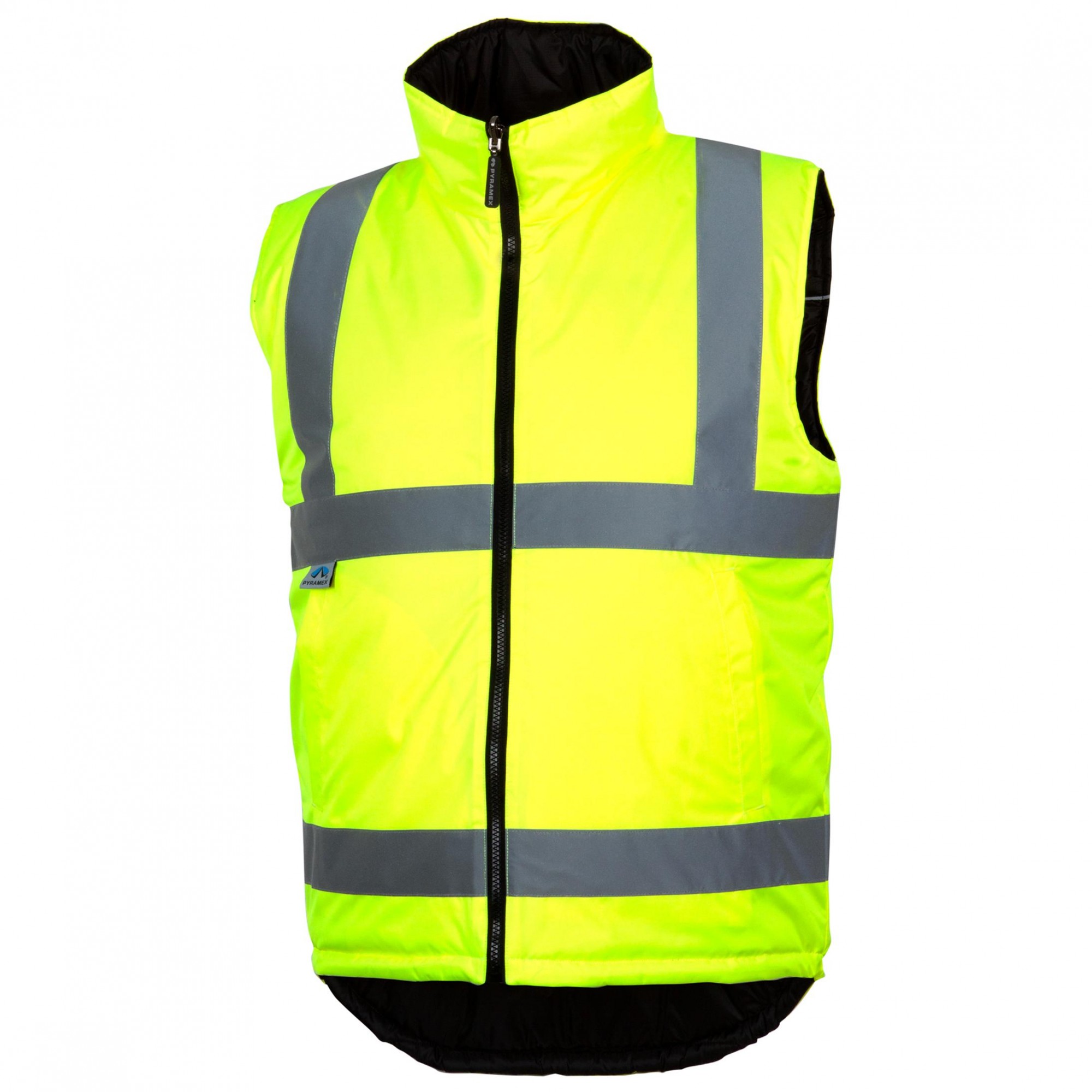 Pyramex RWVZ4510 Type R Class 2 Insulated Reversible Safety Vest | Full ...