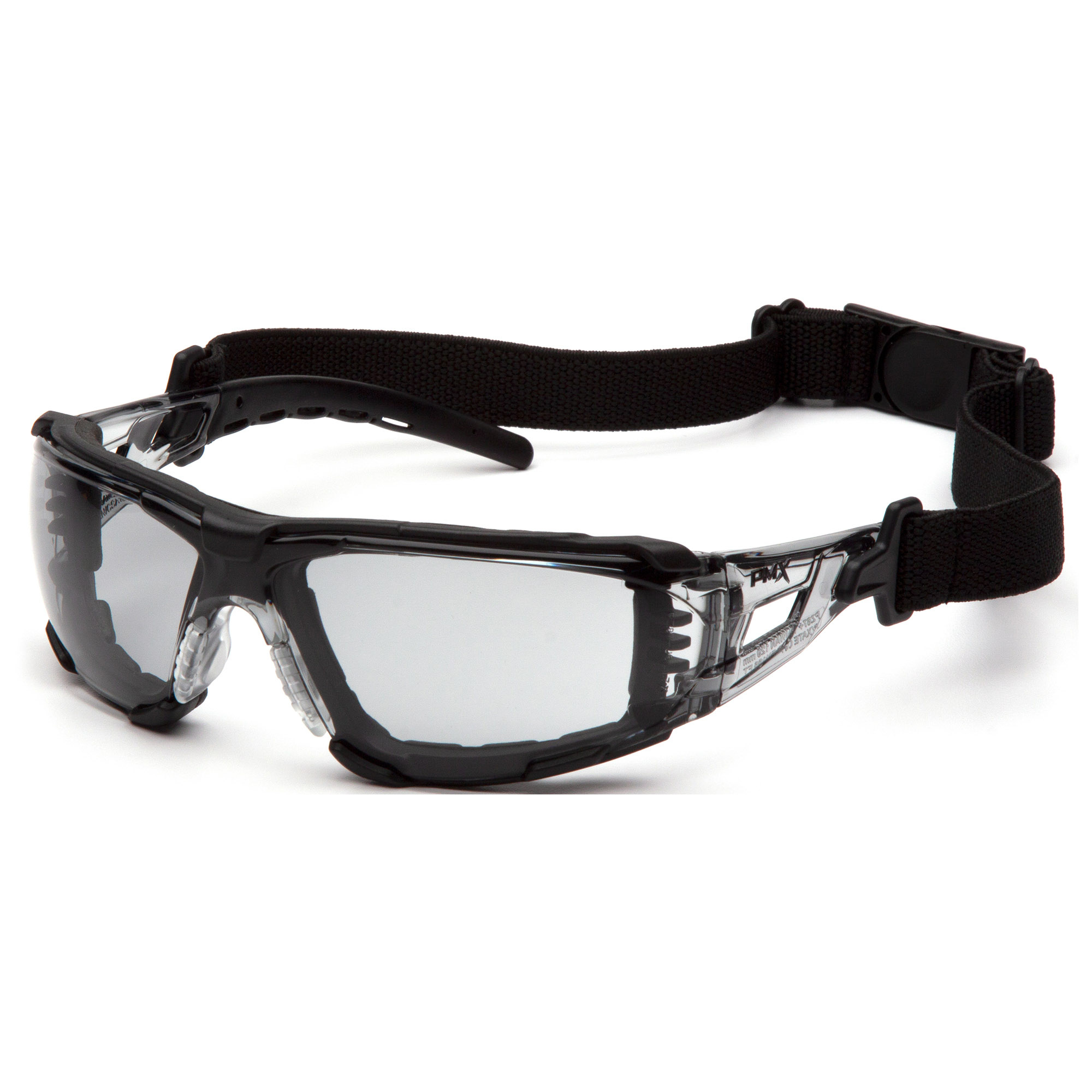 Pyramex SB10225STMFP Fyxate Safety Glasses - Black Frame - Light Gray ...