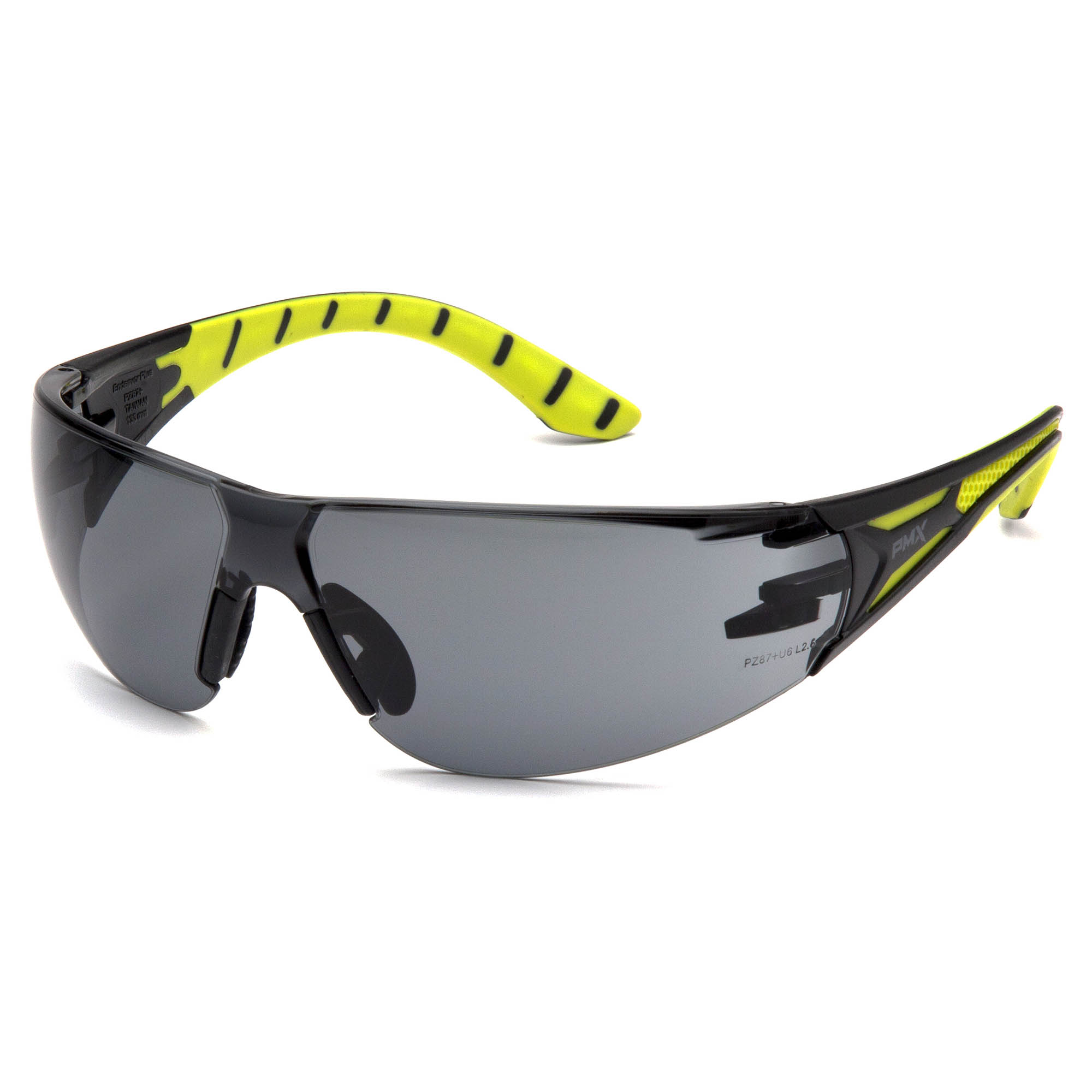 Pyramex SBGR9620S Endeavor Plus Safety Glasses - Black/Green Temples ...