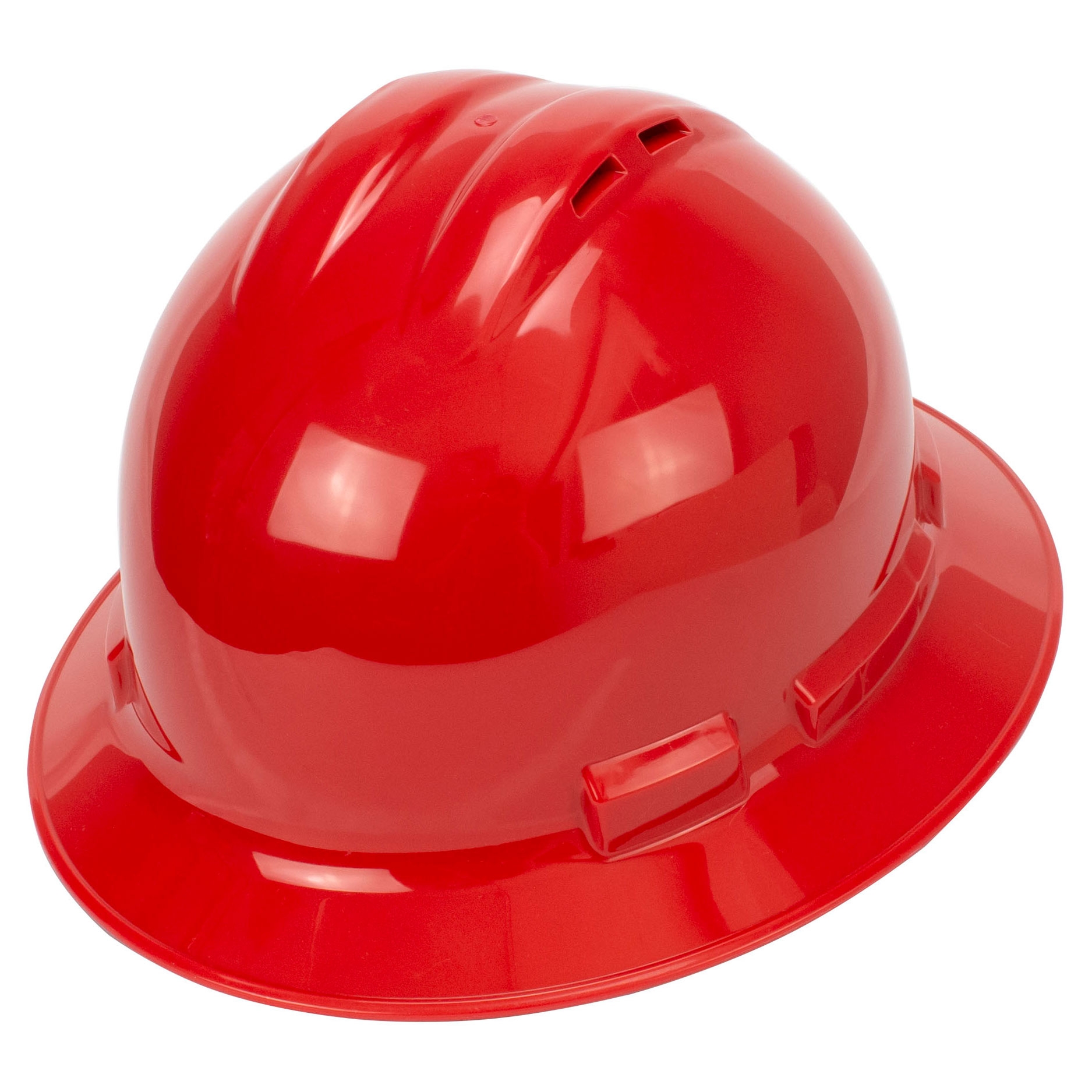 Radians QHR4V Quartz Vented Full Brim Hard Hat - 4-Point Ratchet ...