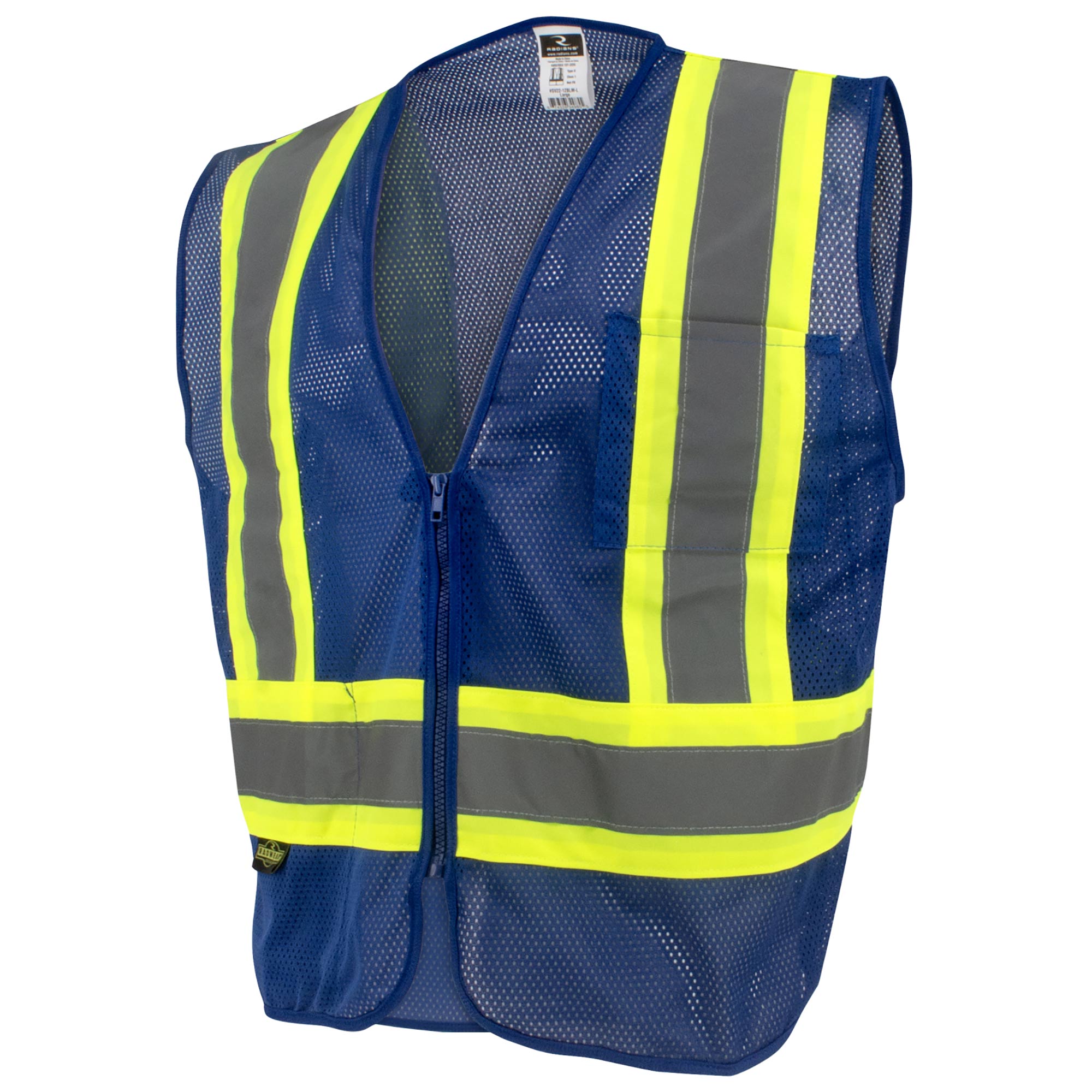 Radians SV22-1 Economy Type O Class 1 Safety Vest - Blue | Full Source