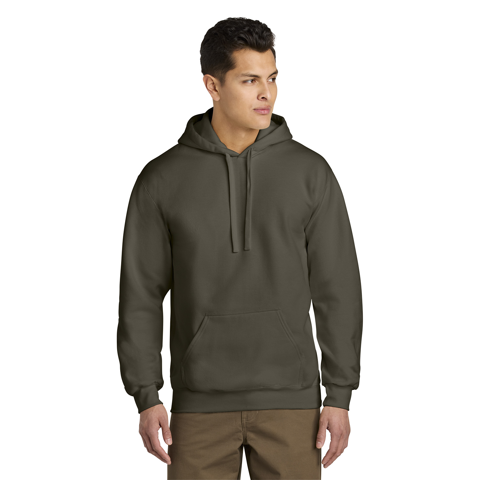 Gildan 19500 Hammer Maxweight Hooded Sweatshirt - Olive | Full Source