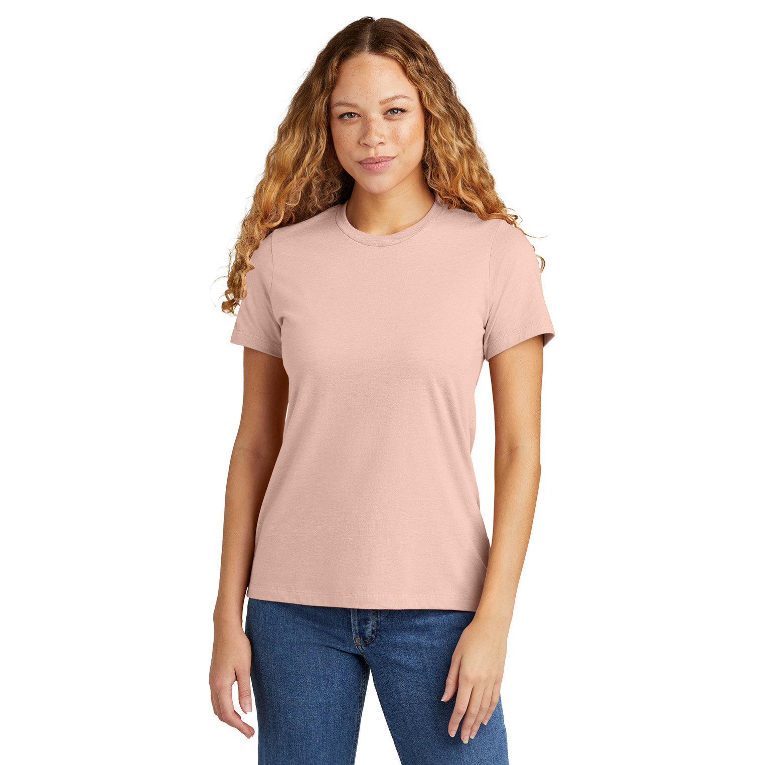Gildan 67000L Softstyle Women's CVC T-Shirt - Dusty Rose | Full Source