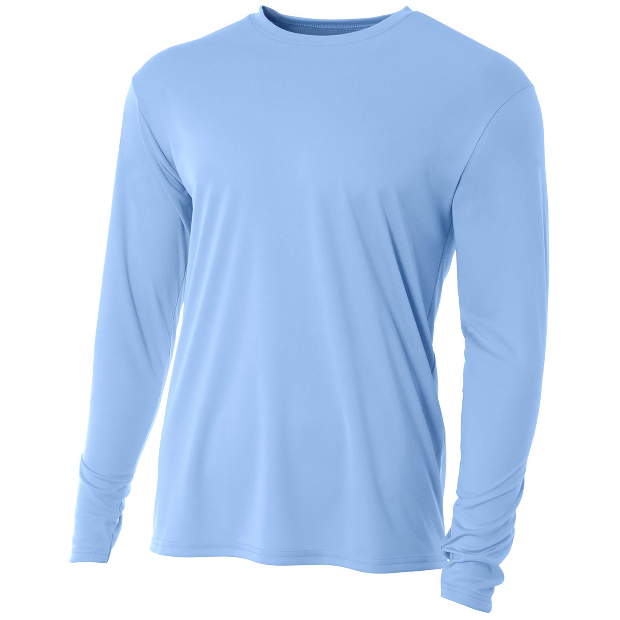 A4 A4N3165 Cooling Performance Long Sleeve Tee - Light Blue | Full Source