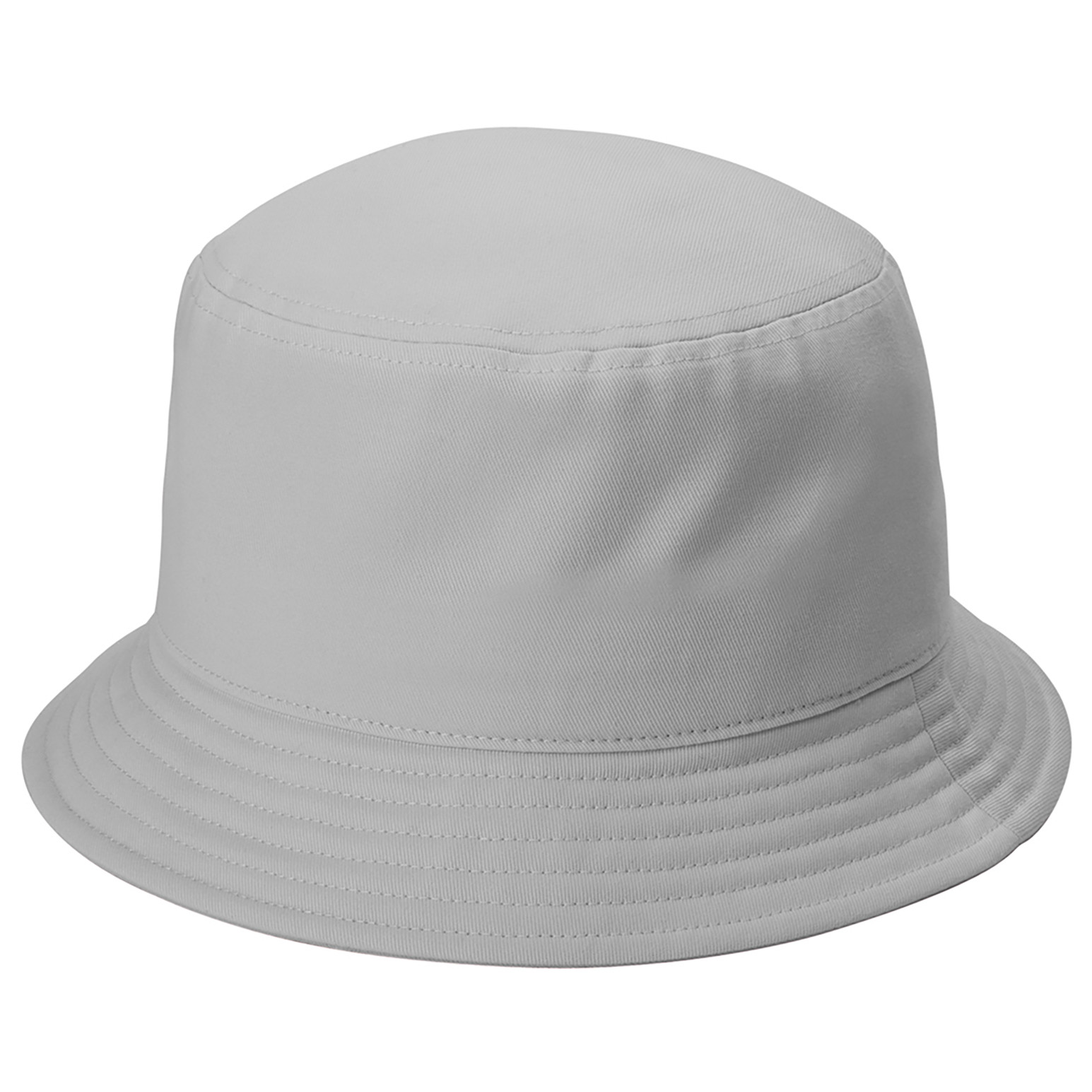 Port Authority C976 Twill Short Brim Bucket Hat - Gusty Grey | Full Source