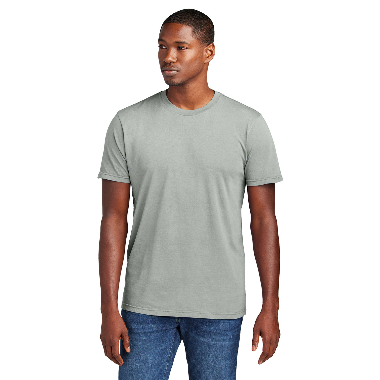 District DT2101 Wash Tee - Gusty Grey | Full Source