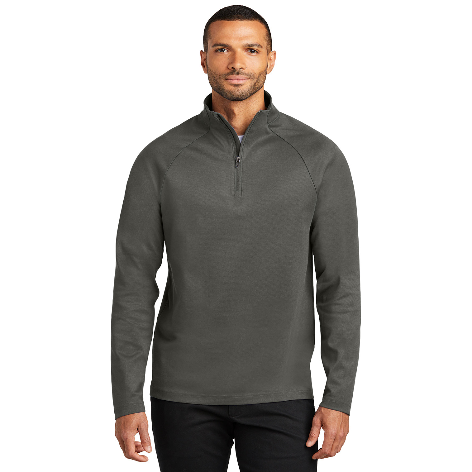 Port Authority K870 C-Free Cypress 1/4-Zip - Grey Steel | Full Source