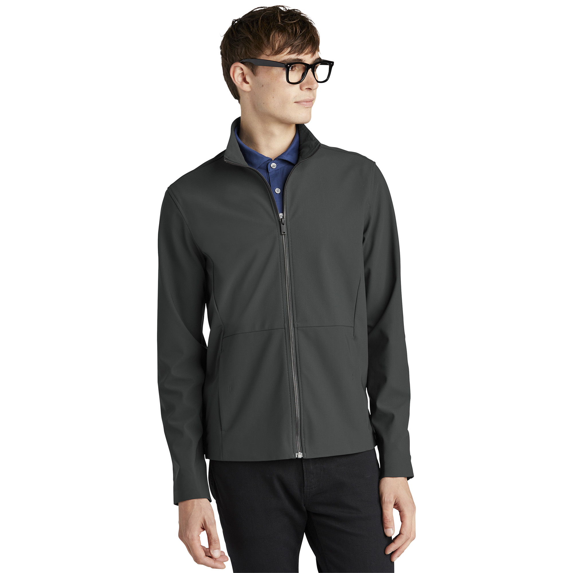 Mercer+Mettle MM7100 Faille Soft Shell - Anchor Grey | Full Source