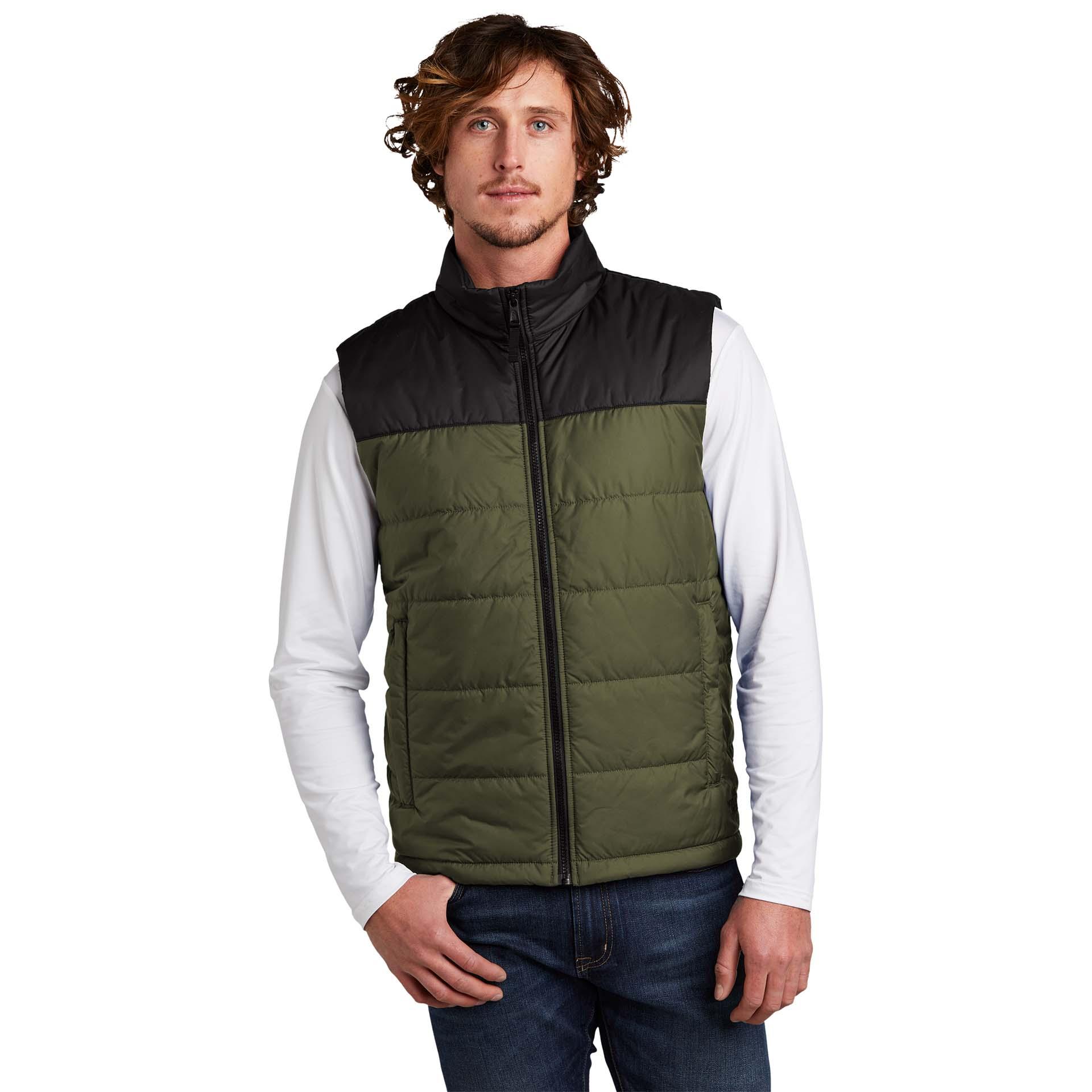 The North Face NF0A529A Everyday Insulated Vest - Burnt Olive Green ...