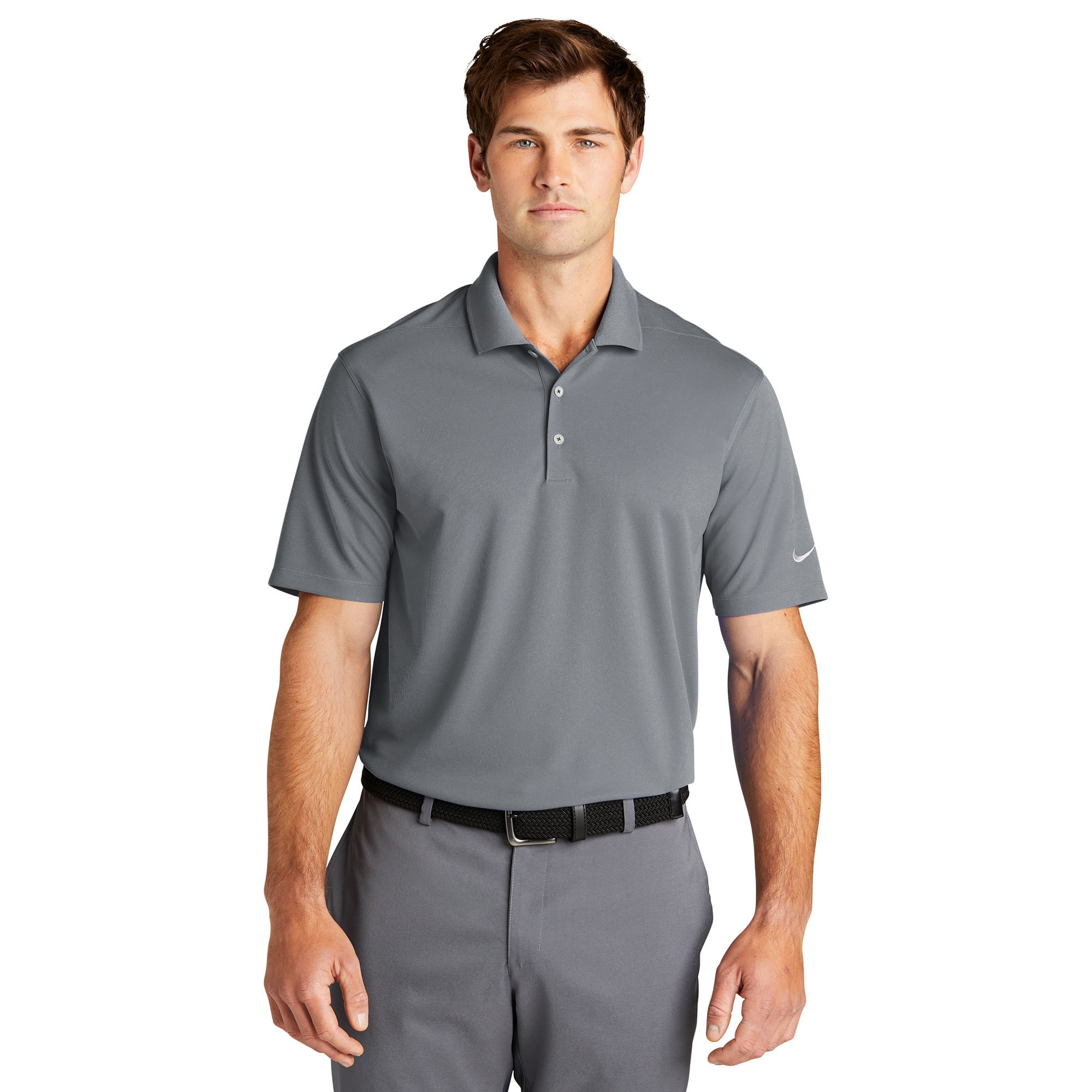 Nike NKDC1963 Dri-FIT Micro Pique 2.0 Polo - Cool Grey | Full Source
