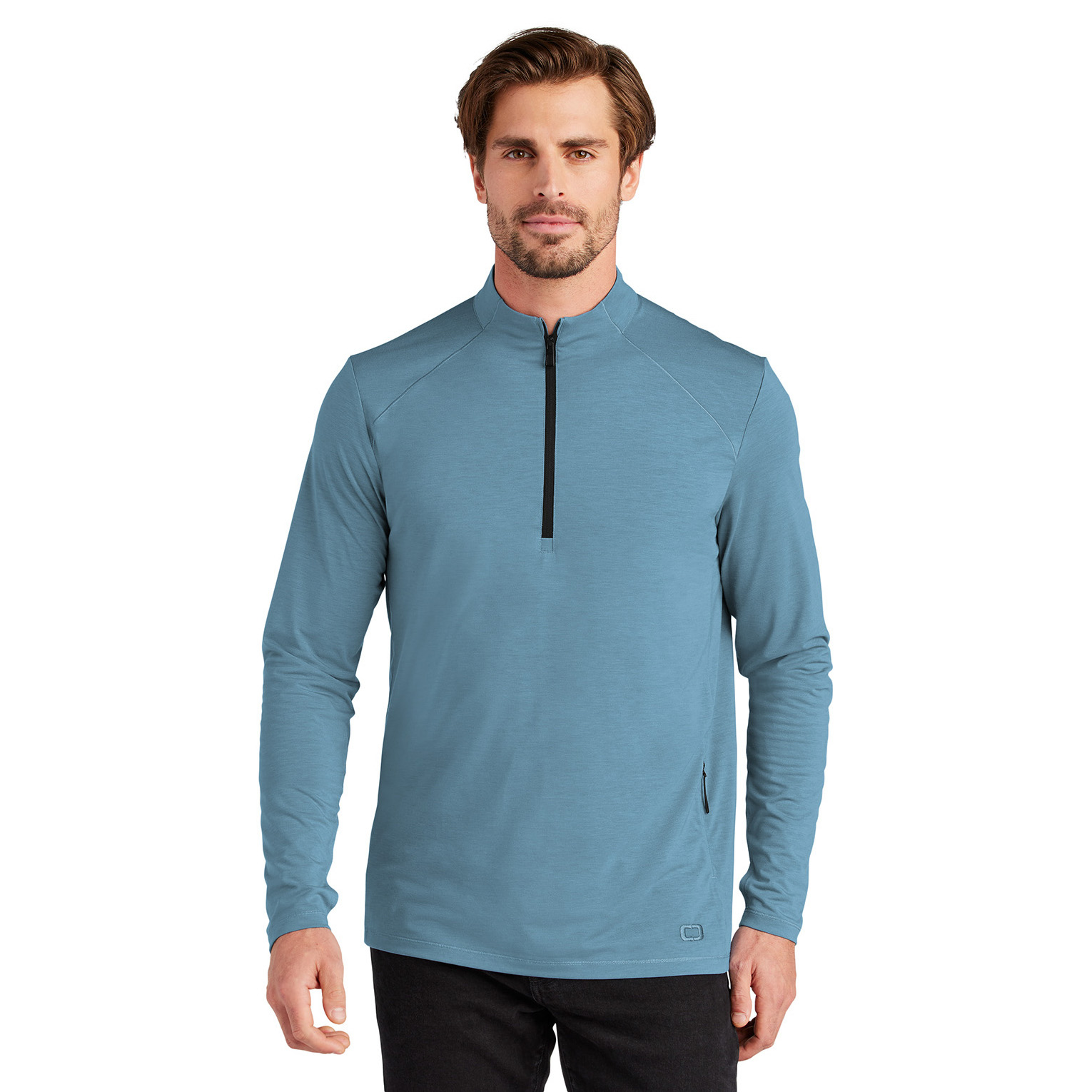 OGIO OG153 Motion 1/4-Zip - Blue Mist | Full Source