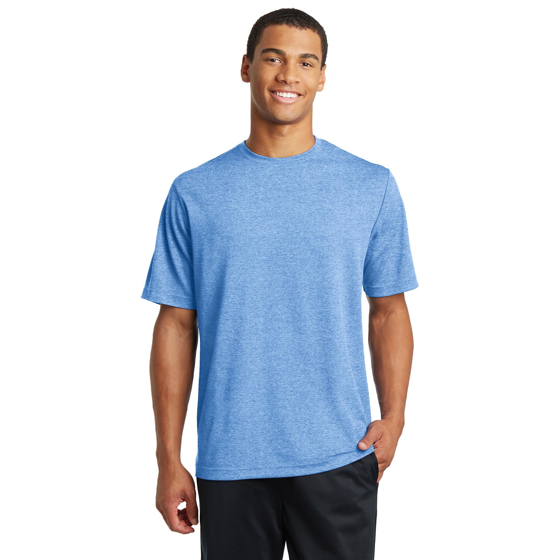 Sport-Tek ST340 PosiCharge RacerMesh Tee - True Royal Heather | Full Source
