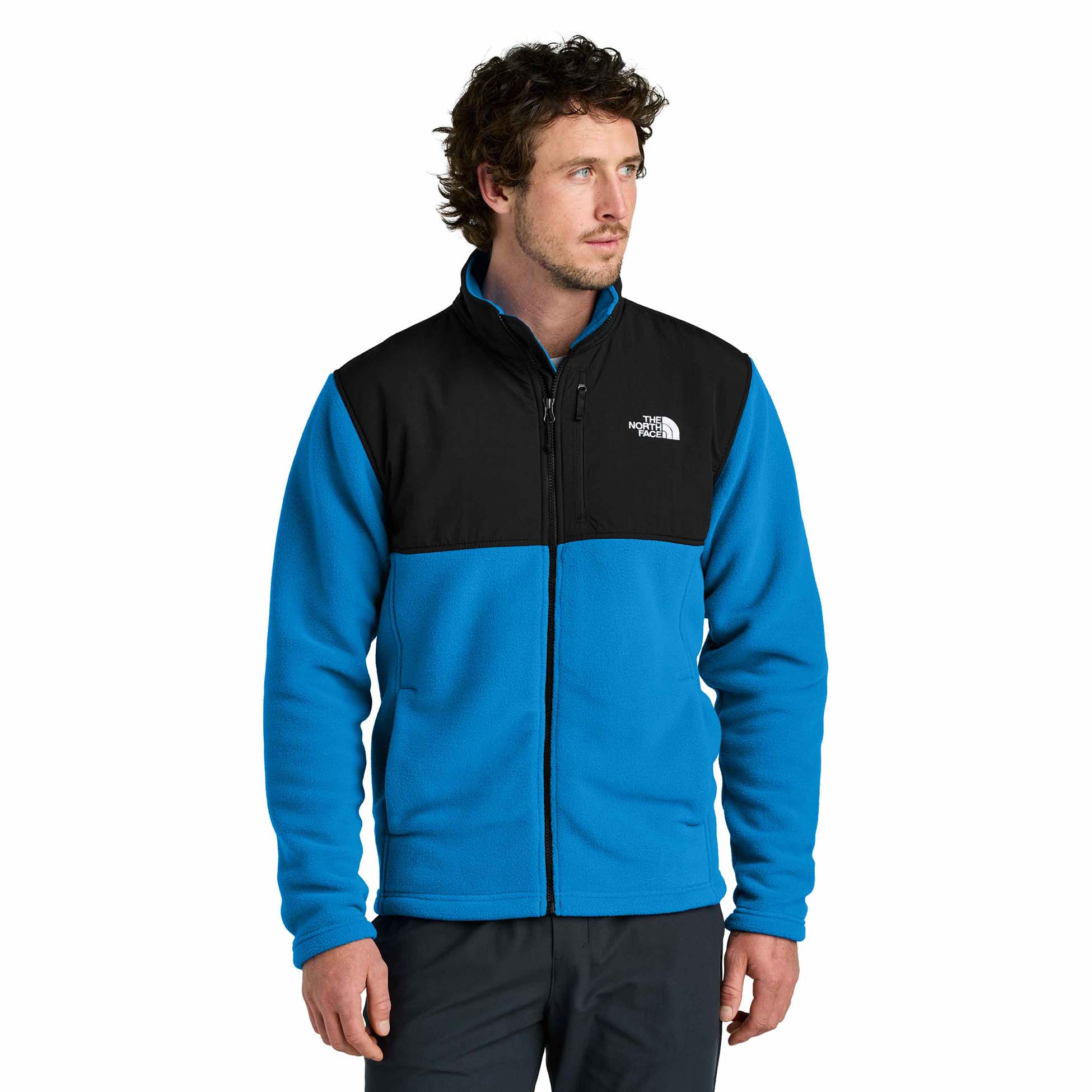 The North Face NF0A8BUQ Highest Peak Full-Zip Fleece Jacket - Hero Blue ...