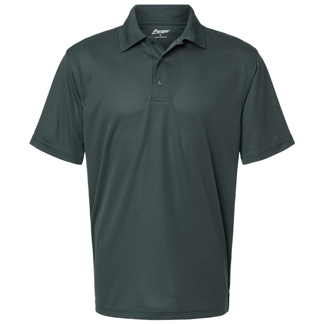 Paragon 100 Saratoga Performance Mini Mesh Polo - Carbon | Full Source