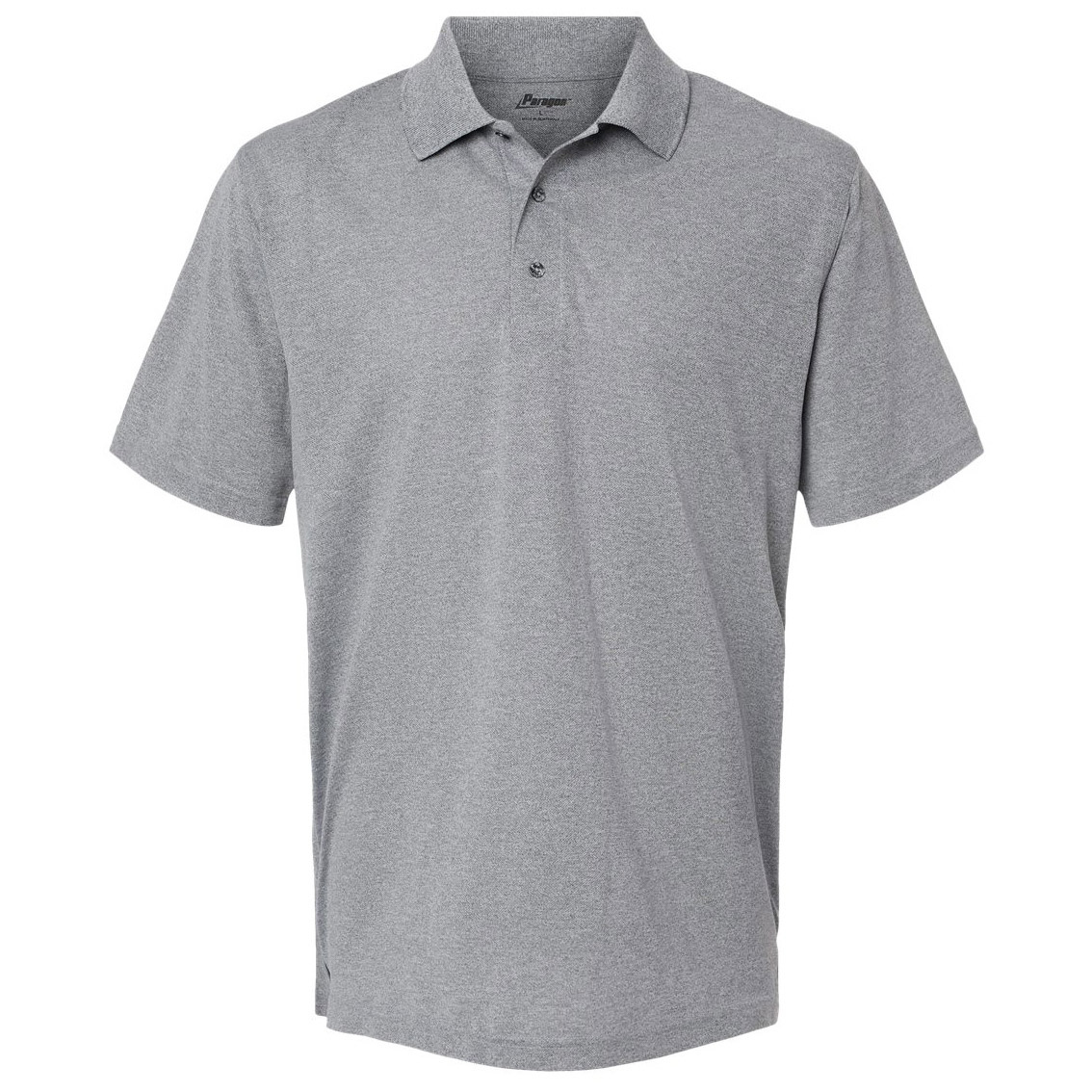 Paragon 100 Saratoga Performance Mini Mesh Polo - Heather Grey | Full ...