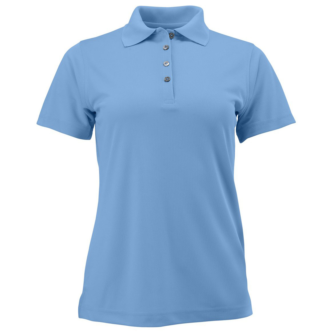 Paragon 104 Women's Saratoga Performance Mini Mesh Polo - Bimini Blue ...