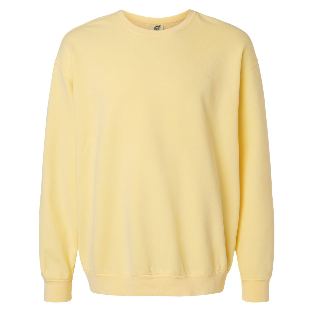 Comfort Colors 1466 Garment-Dyed Lightweight Fleece Crewneck Sweatshirt ...