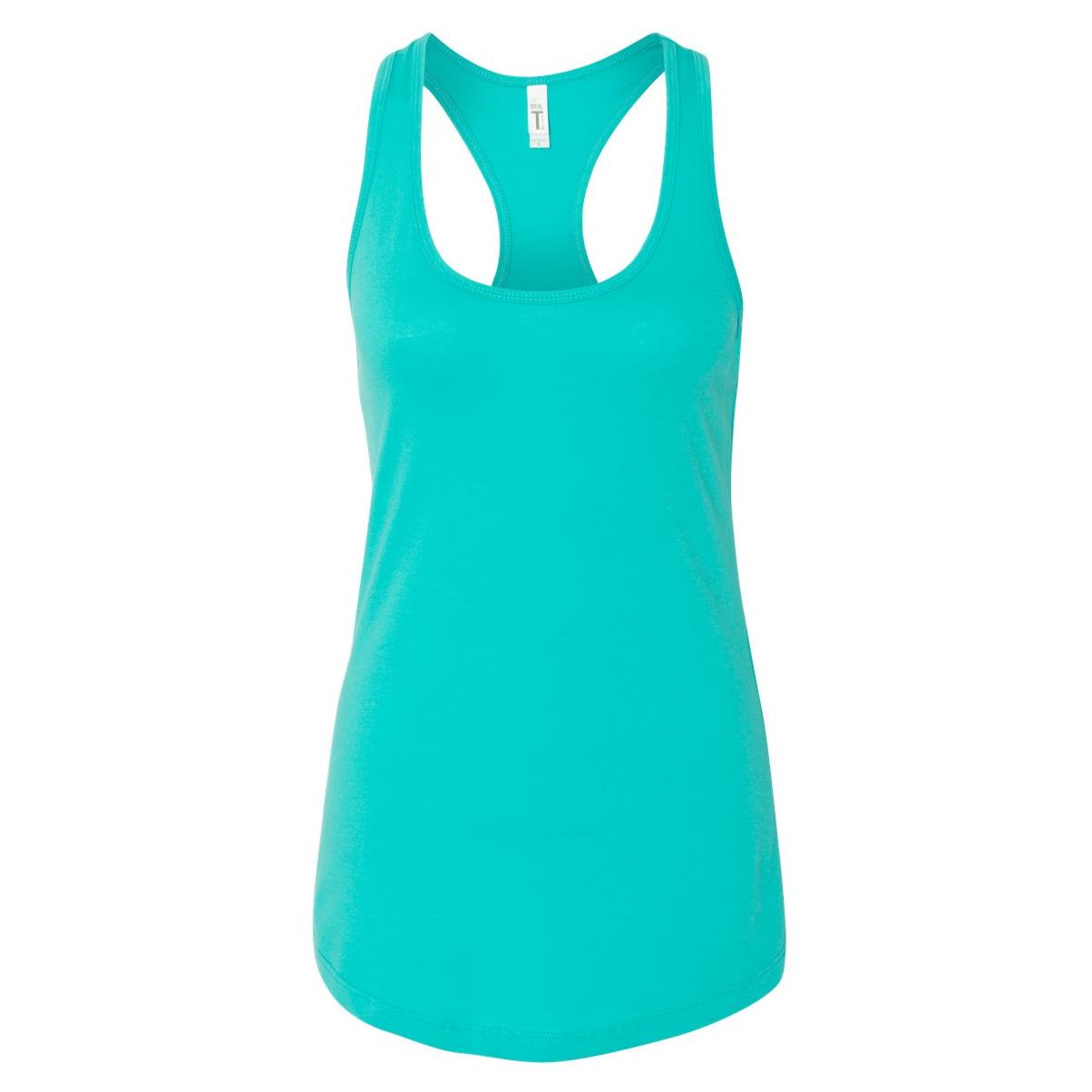 Next Level 1533 Women's Ideal Racerback Tank - Tahiti Blue | Full Source