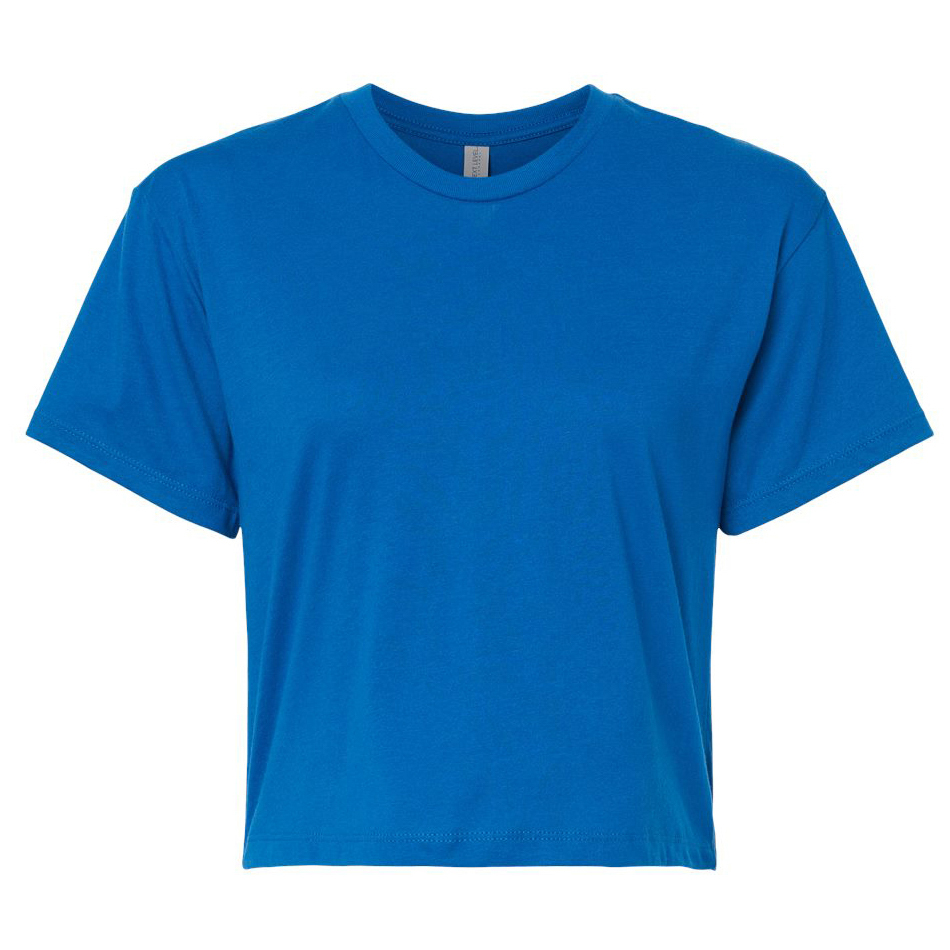 Next Level 1580 Women's Ideal Crop T-Shirt - Royal | Full Source