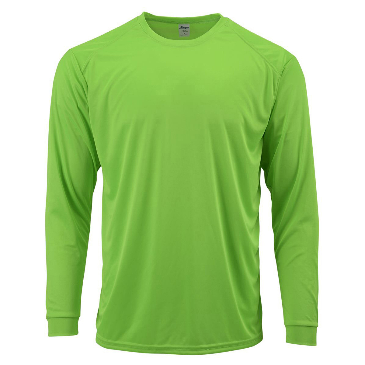 Paragon 210 Long Islander Performance Long Sleeve T-Shirt - Neon Lime ...