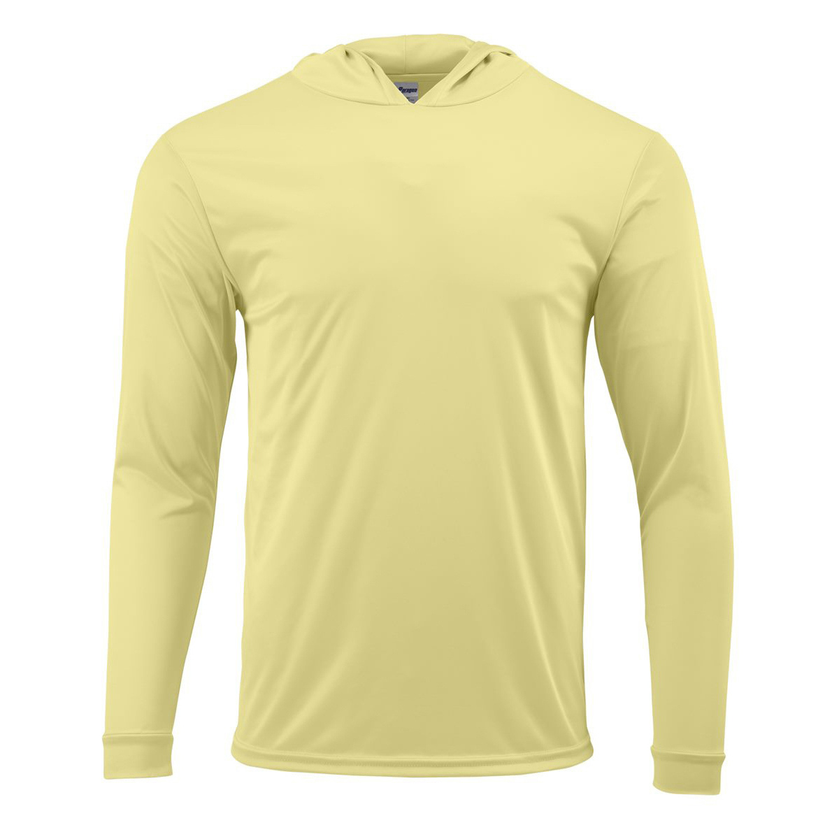 Paragon 220 Bahama Performance Hooded Long Sleeve T-Shirt - Pale Yellow ...