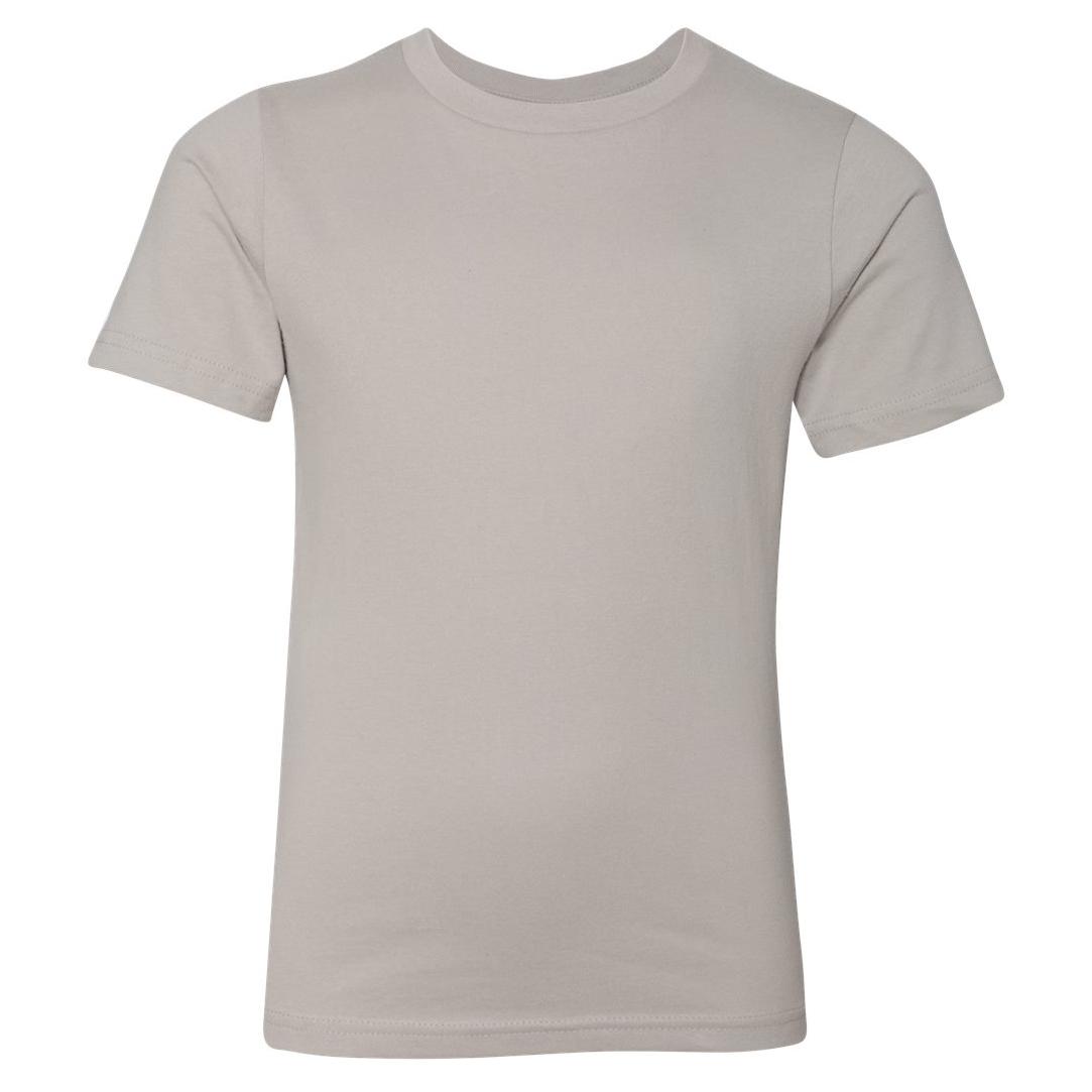 Next Level 3310 Youth Cotton Crew - Light Grey | Full Source