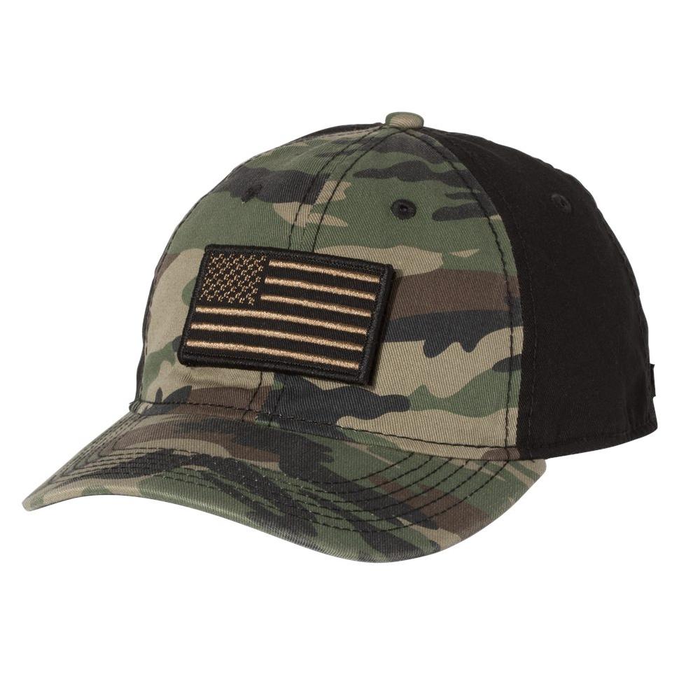 DRI DUCK 3353 Tactical Cap - Green Camo/Black | Full Source