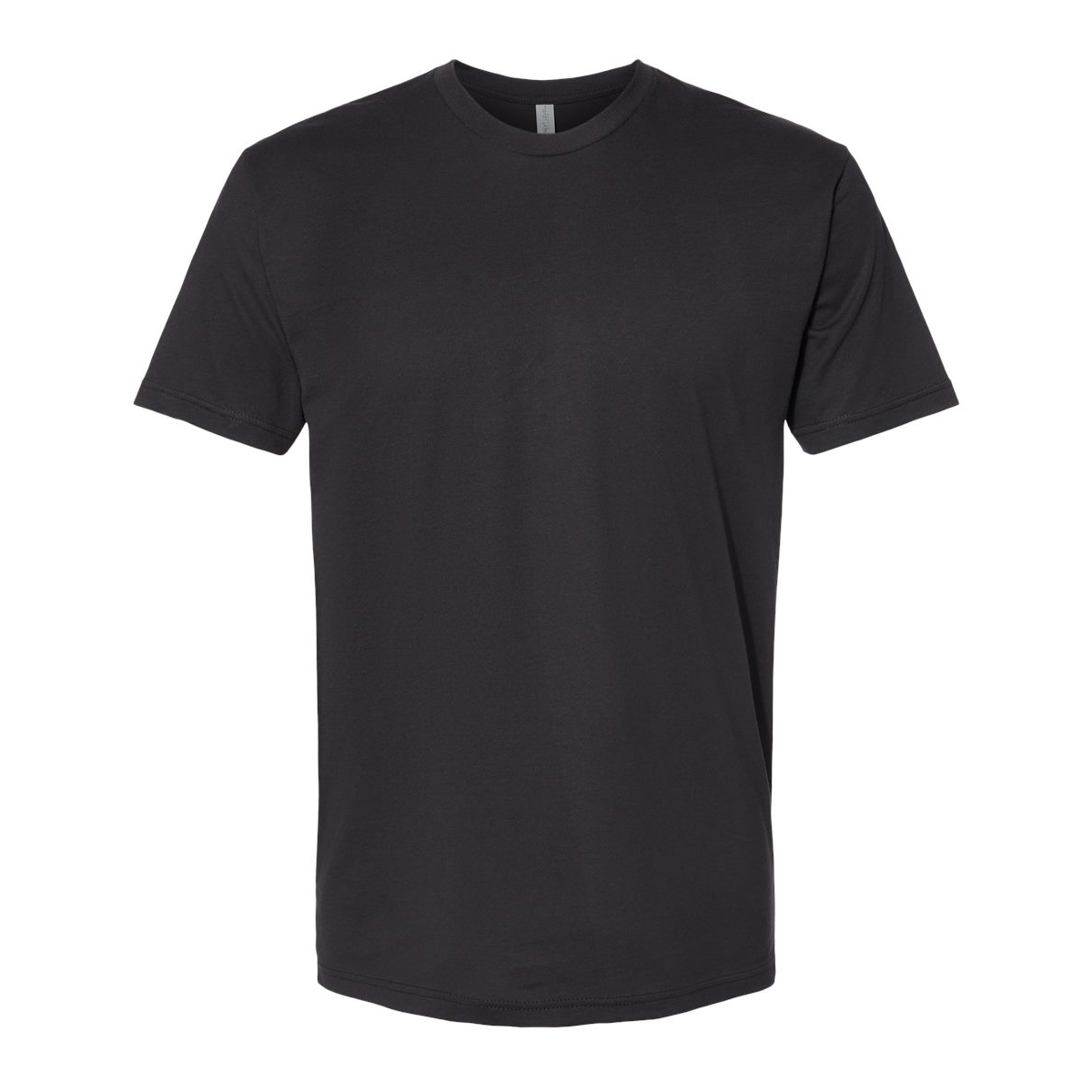 Next Level 3600 Cotton Short Sleeve Crew T-Shirt - Graphite Black ...