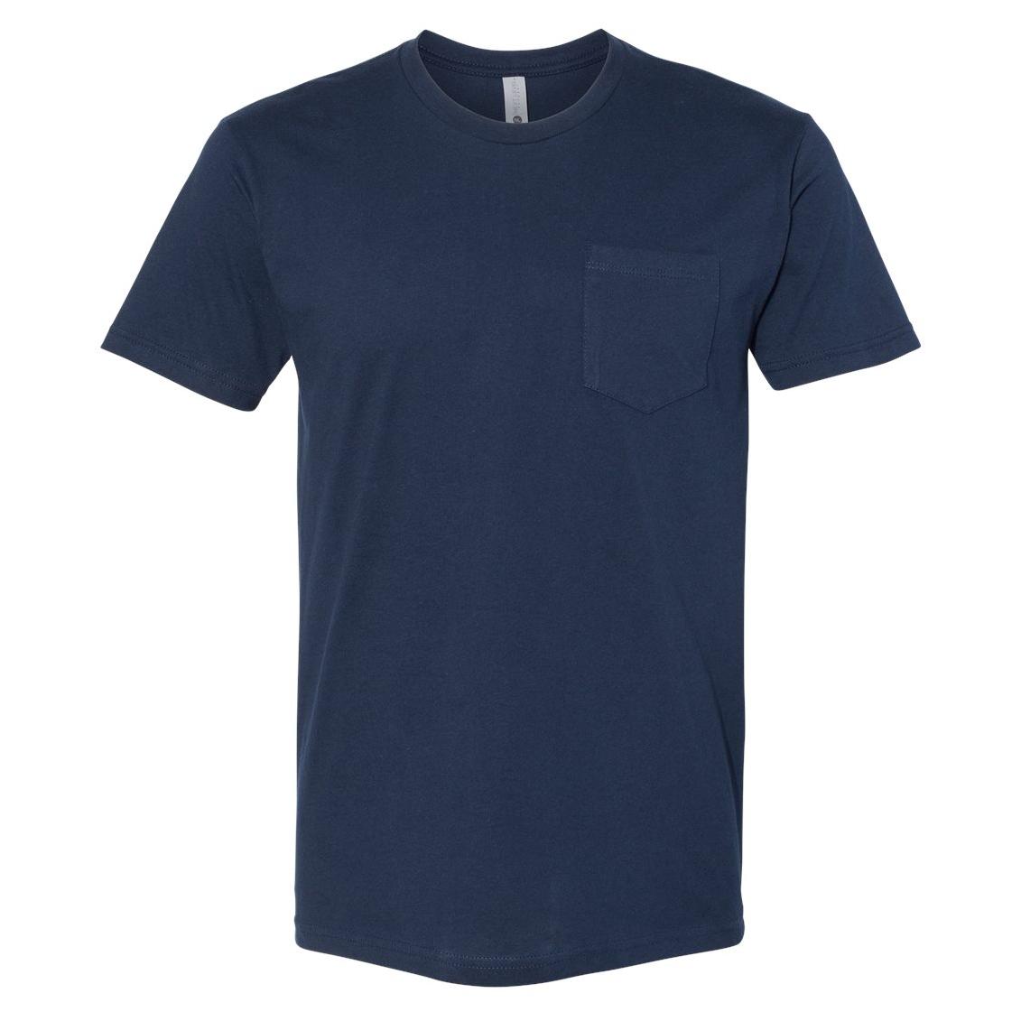 Next Level 3605 Cotton Pocket Crew - Midnight Navy | Full Source