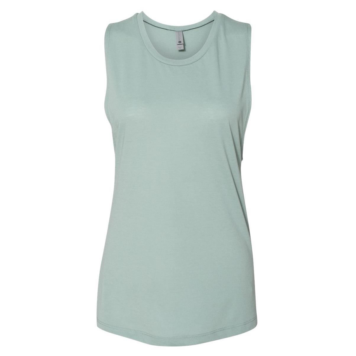 Next Level 5013 Women's Festival Muscle Tank - Stonewash Green | Full ...